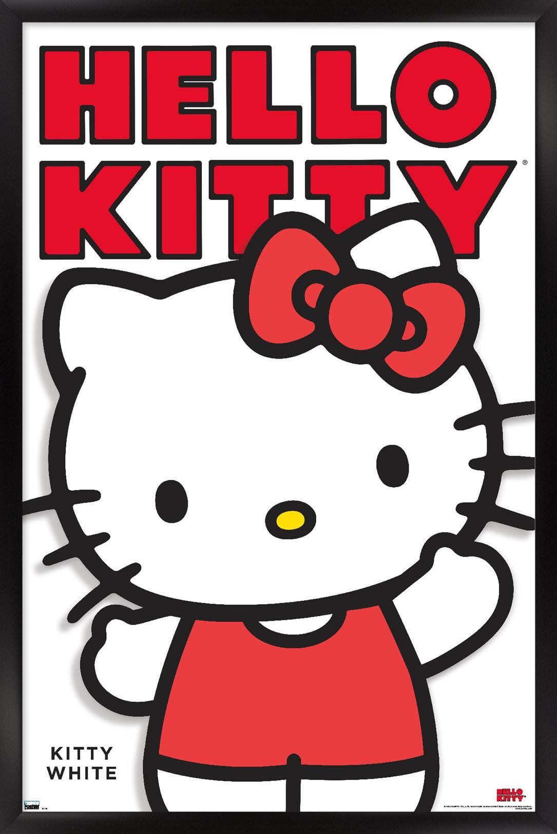 Hello Kitty - Kitty White Feature Series Wall Poster, 22.375" x 34 ...