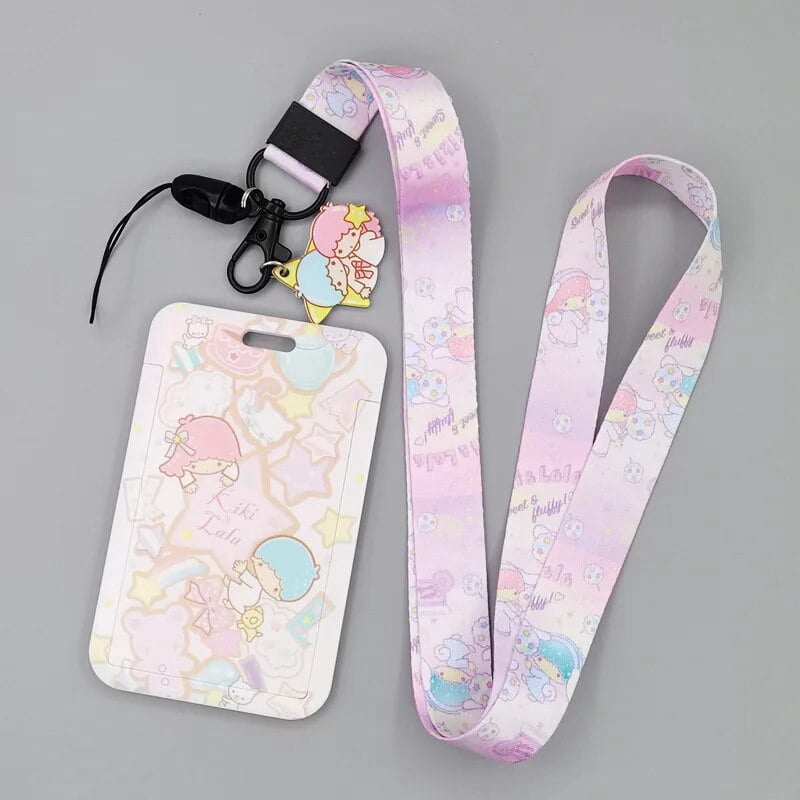 Hello Kitty Kulomi Melody Cartoons PVC Card Holder Sanrio Original ...