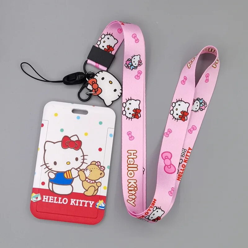 Hello Kitty Kulomi Melody Cartoons PVC Card Holder Sanrio Original ...