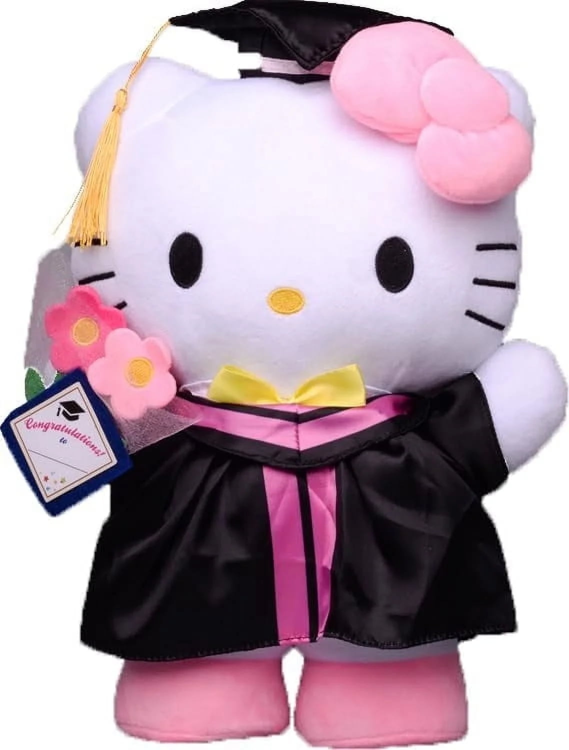 Hello Kitty & Kuromi 8" Graduation Plush – Kawaii Stuffed Animal, Class ...