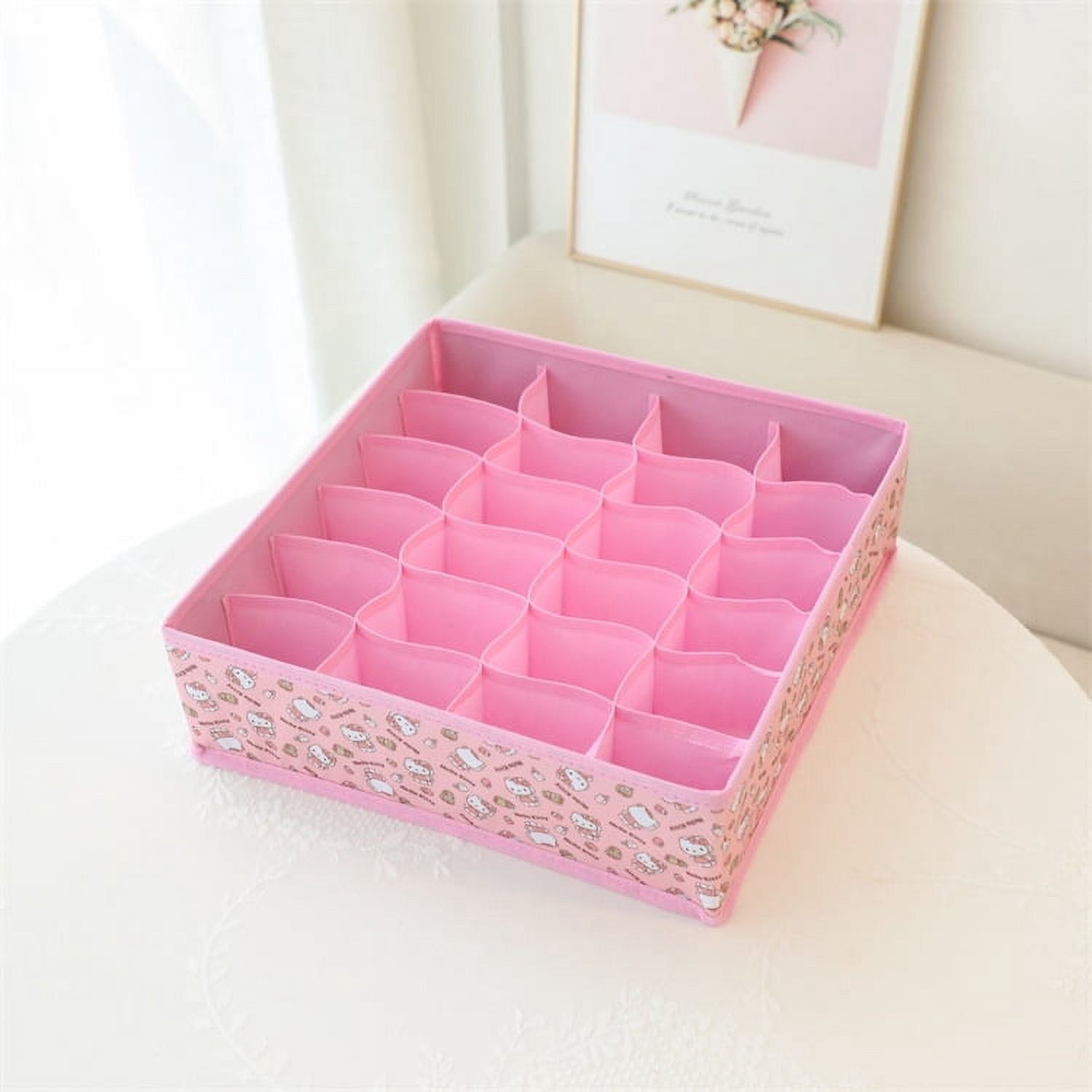 Hello Kitty Kuromi Anime Kawaii Sanrio Underwear Cloth Storage Box Cute ...