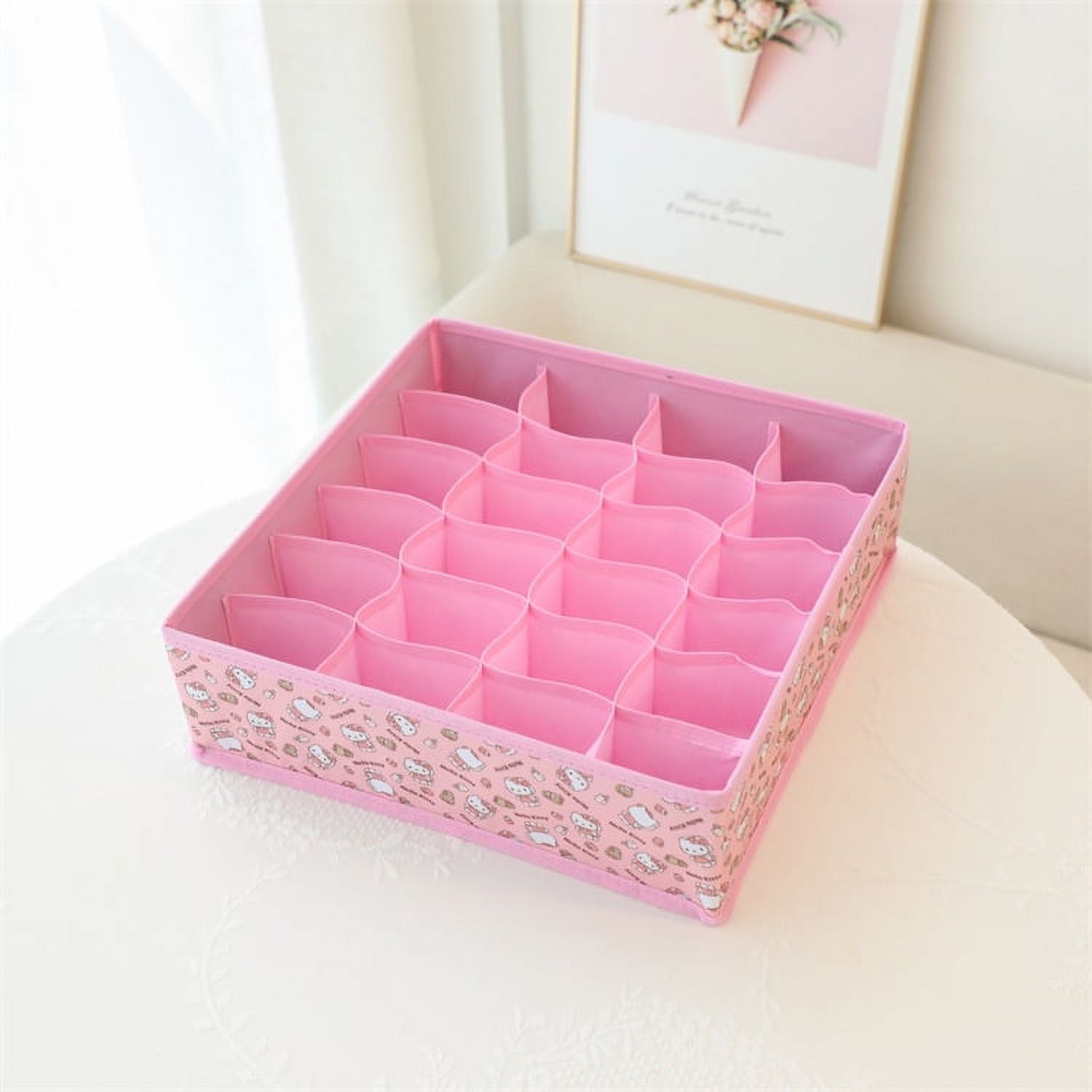 Hello Kitty Kuromi Anime Kawaii Sanrio Underwear Cloth Storage Box Cute ...