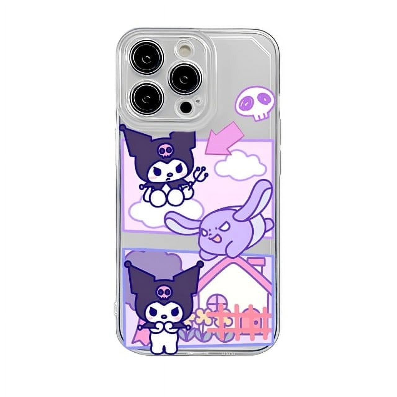 Hello Kitty Kuromi Melody Cartoon Phone Case Anger Eyes For IPhone 14 ...