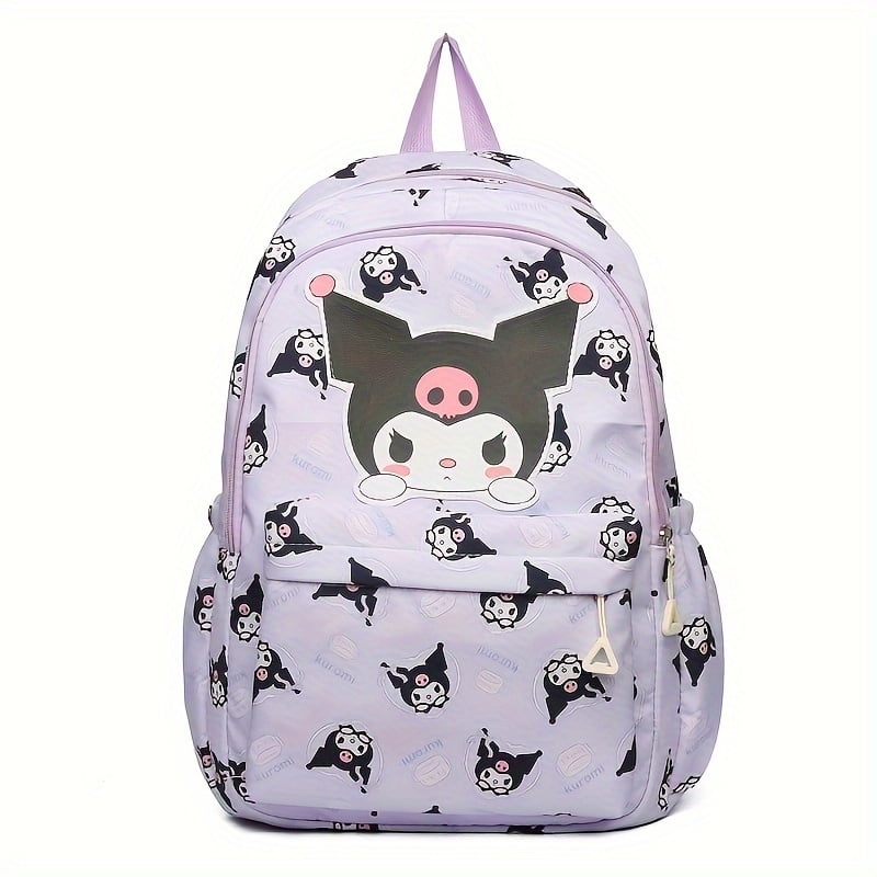 Hello Kitty Kuromi Melody Cinnamoroll Backpack, Cartoon Anime Canvas ...