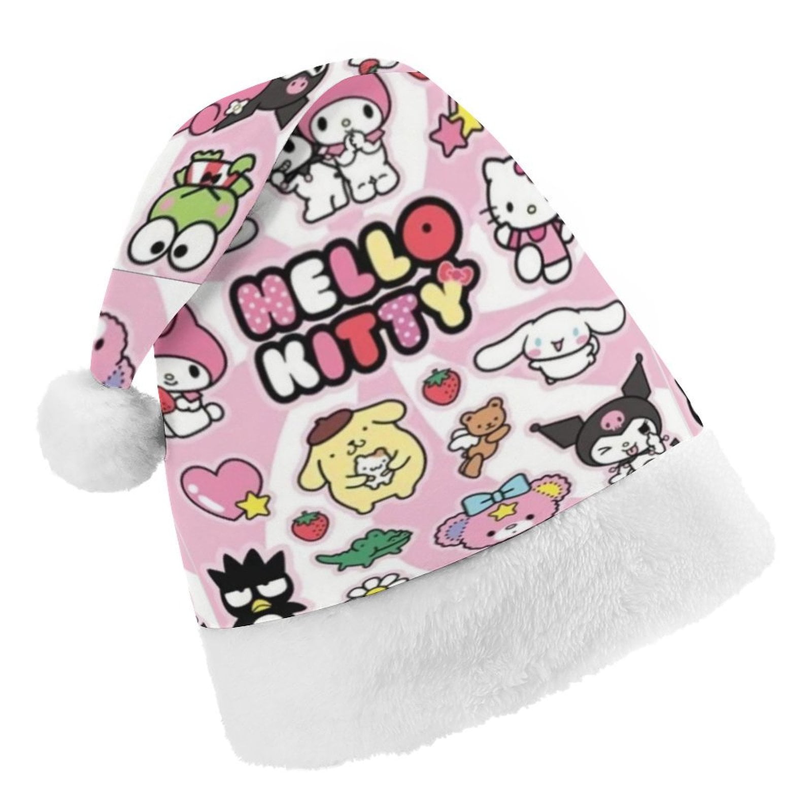 Hello-Kitty Kuromi Melody Cinnamoroll Santa Hat,Hello-Kitty Kuromi ...