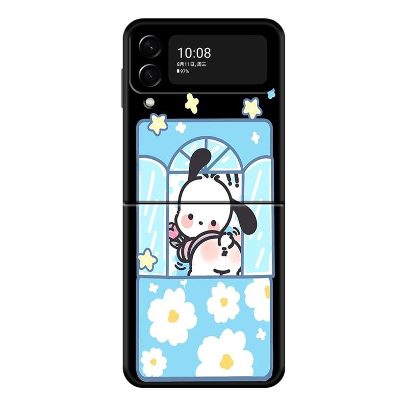 Hello Kitty Kuromi My Melody Kiki Lala Phone Case For Samsung Galaxy Z ...