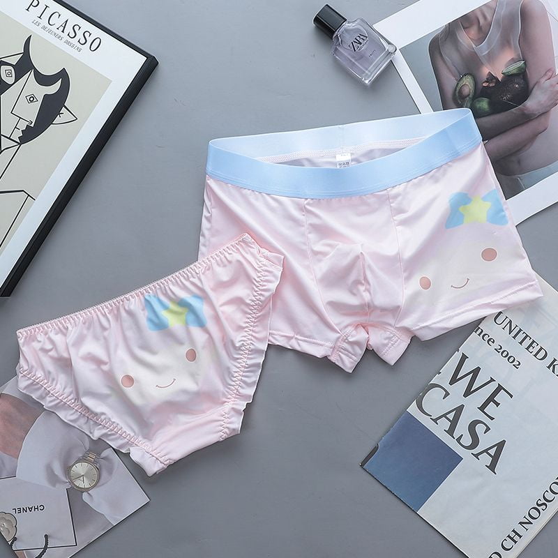 Hello Kitty Kuromi Pochacco Melody Cinnamon New Couple Panties Pair ...