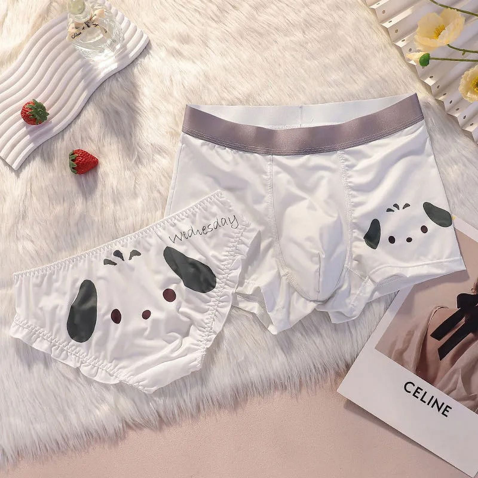 Hello Kitty Kuromi Pochacco Melody Cinnamon New Couple Panties Pair ...
