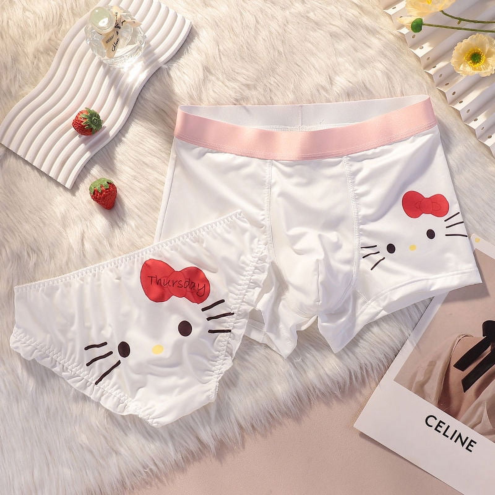 Hello Kitty Kuromi Pochacco Melody Cinnamon New Couple Panties Pair ...