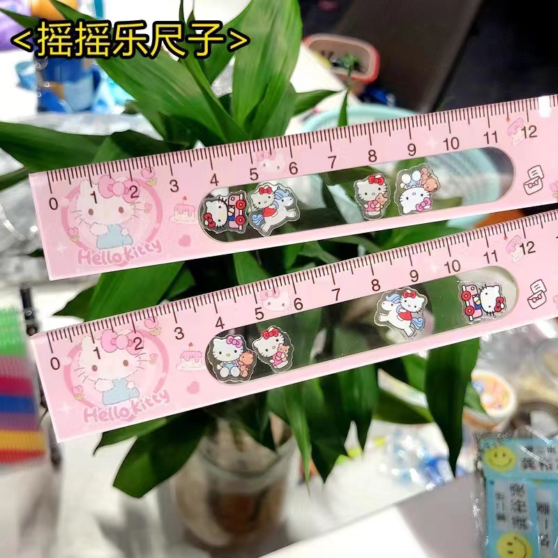 Hello Kitty Kuromi Pochacco Sanrio anime cartoon cute rocker ruler ...