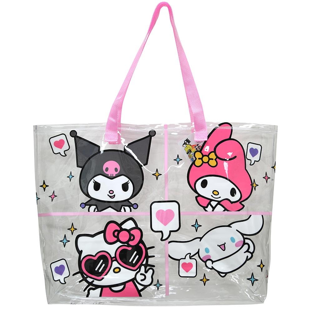 Hello Kitty Kuromi Transparent Beach Tote Bag(No California) - Walmart.com
