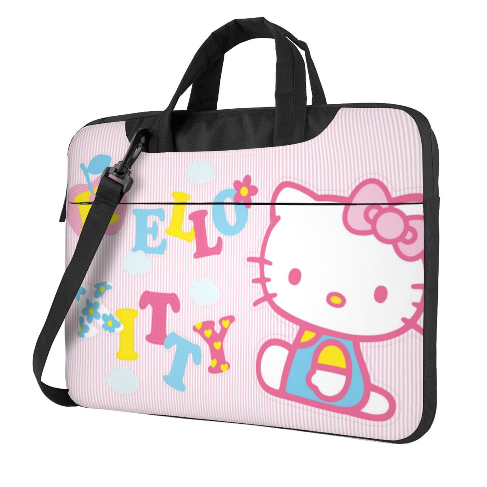 Hello Kitty Laptop Bag, 13 inch Computer Bag Messenger Shoulder Bag ...