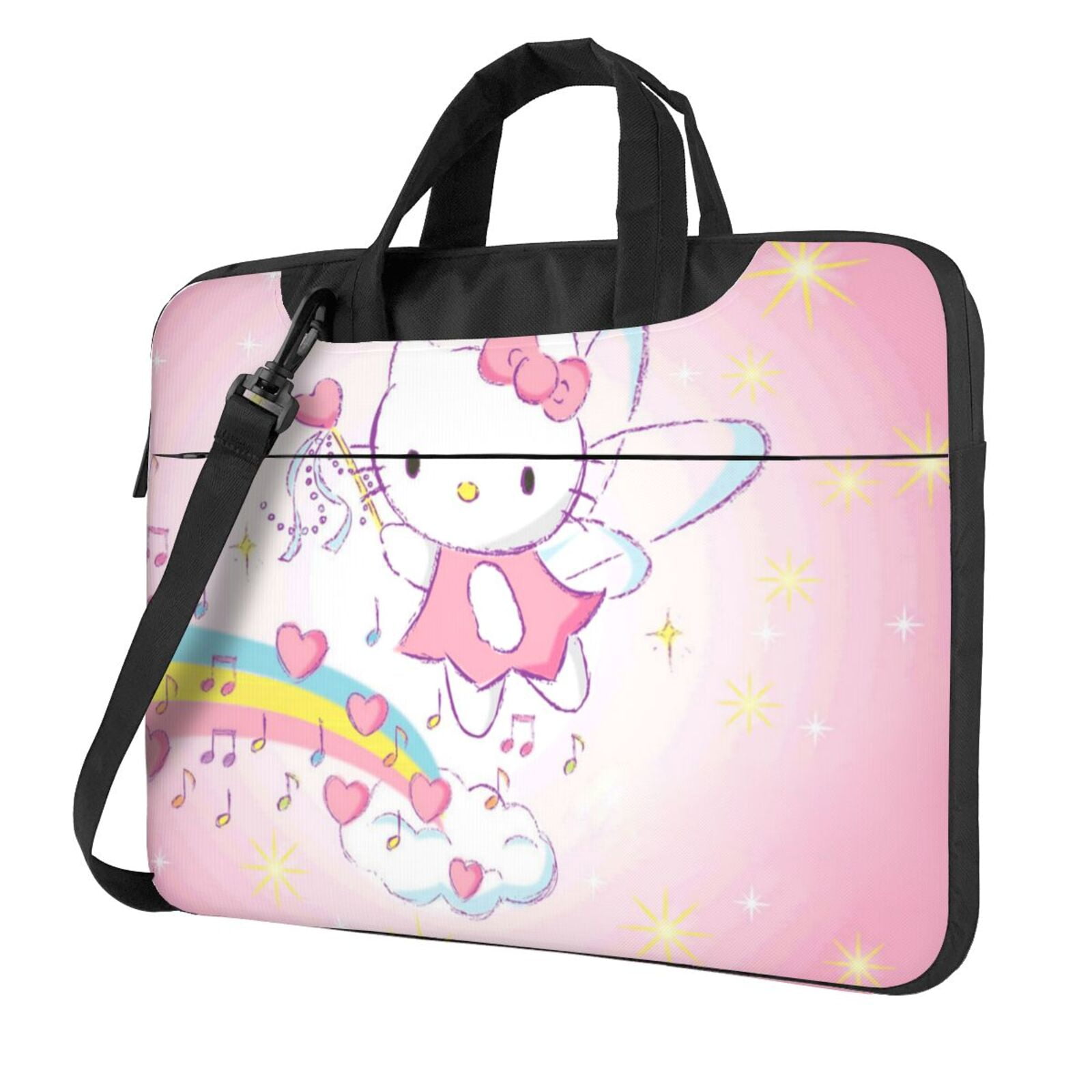 Hello Kitty Laptop Bag, 13 inch Computer Bag Messenger Shoulder Bag ...
