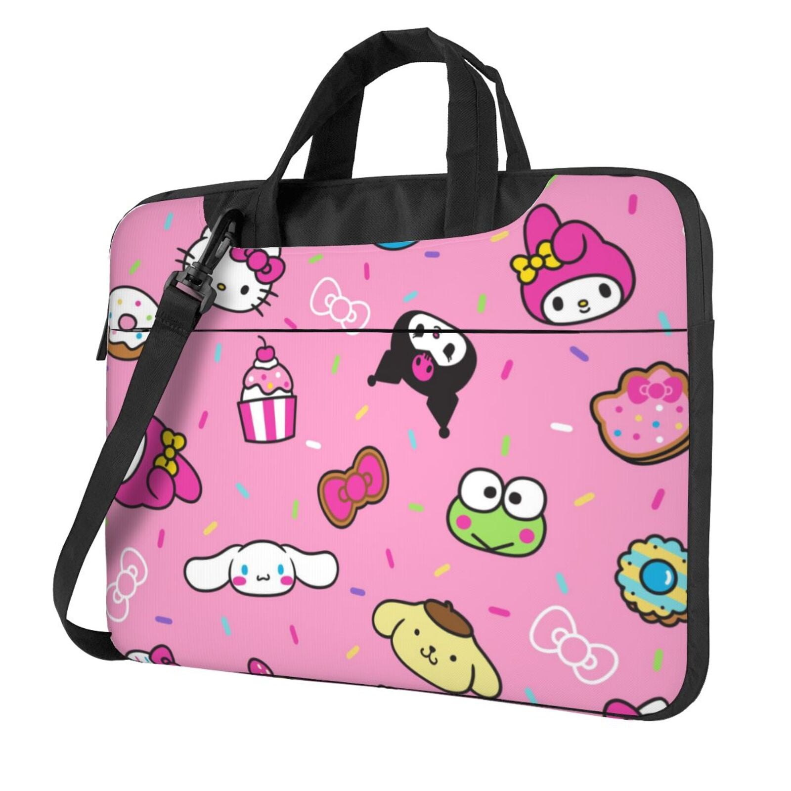 Hello Kitty Laptop Bag, 14 inch Computer Bag Messenger Shoulder Bag ...