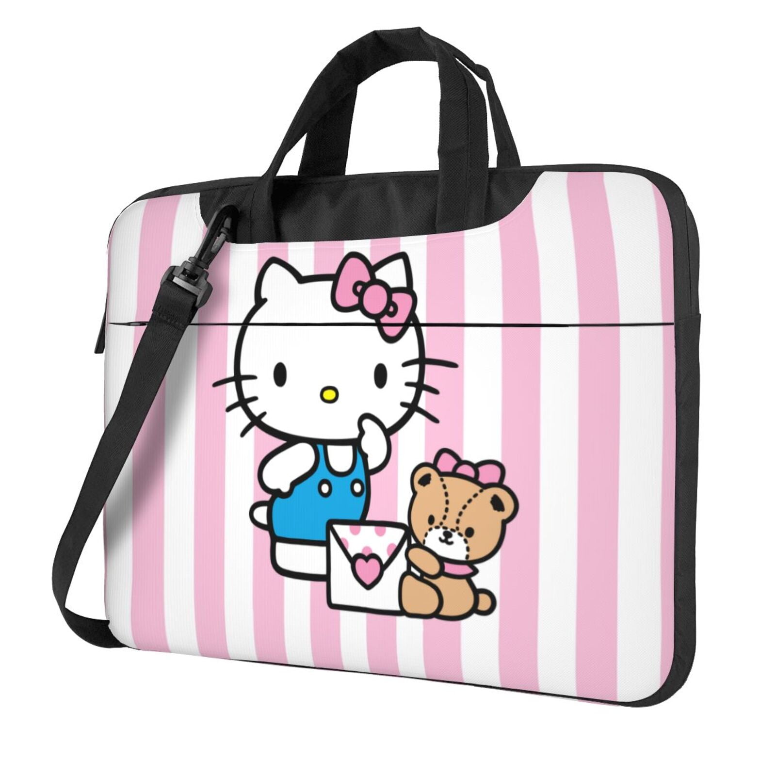 Hello Kitty Laptop Bag, 14 inch Computer Bag Messenger Shoulder Bag ...