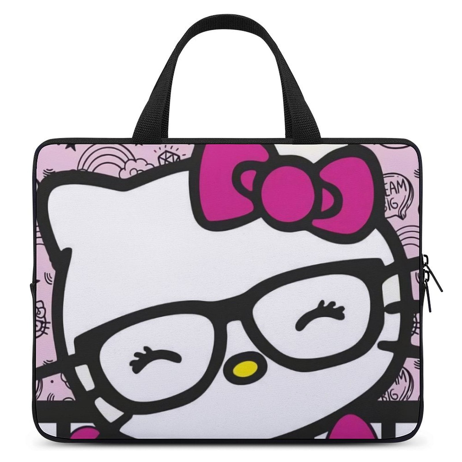 Hello Kitty Laptop Bag for Women Men 12 Inch,Laptop Tote Work Bag ...