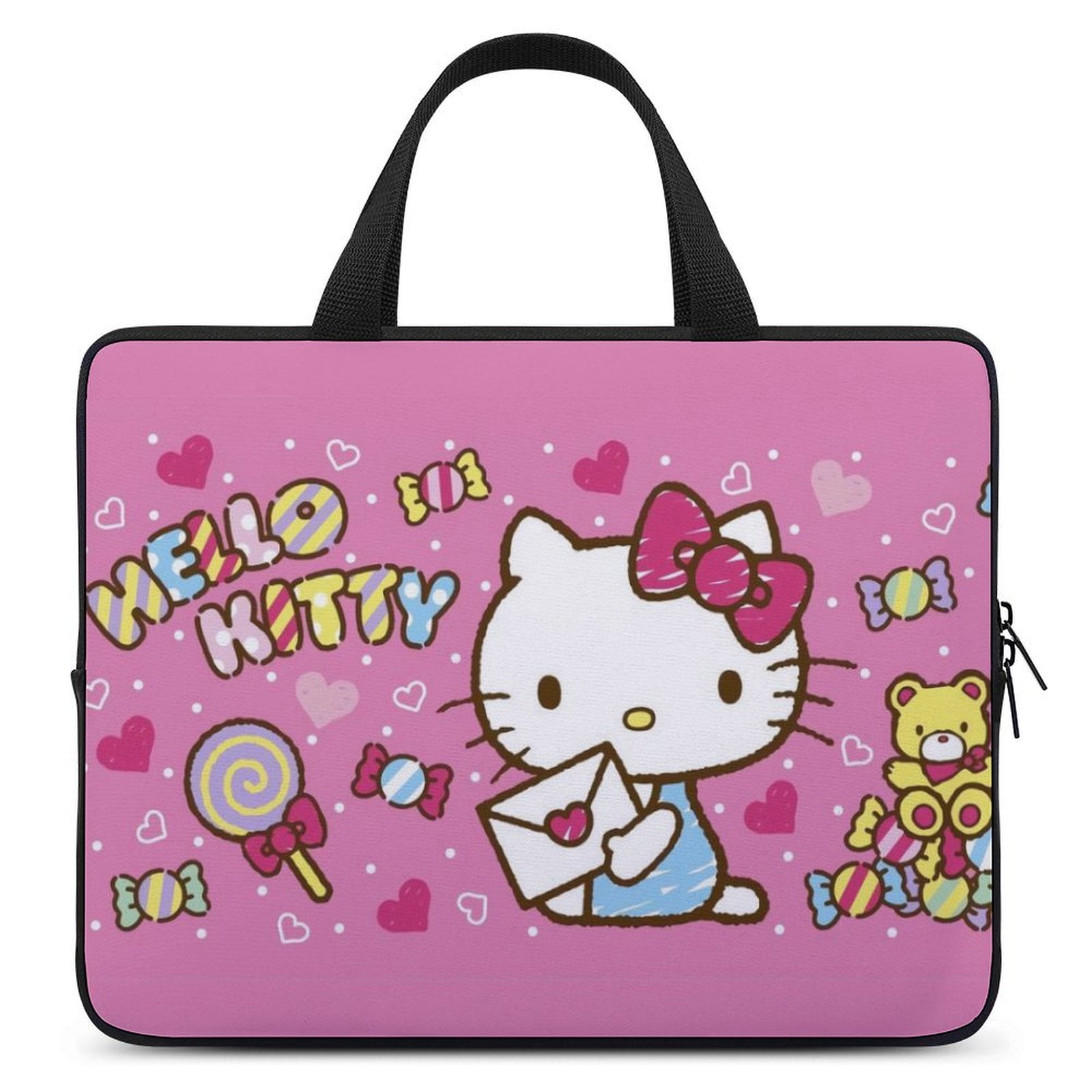 Hello Kitty Laptop Bag for Women Men 12 Inch,Laptop Tote Work Bag ...