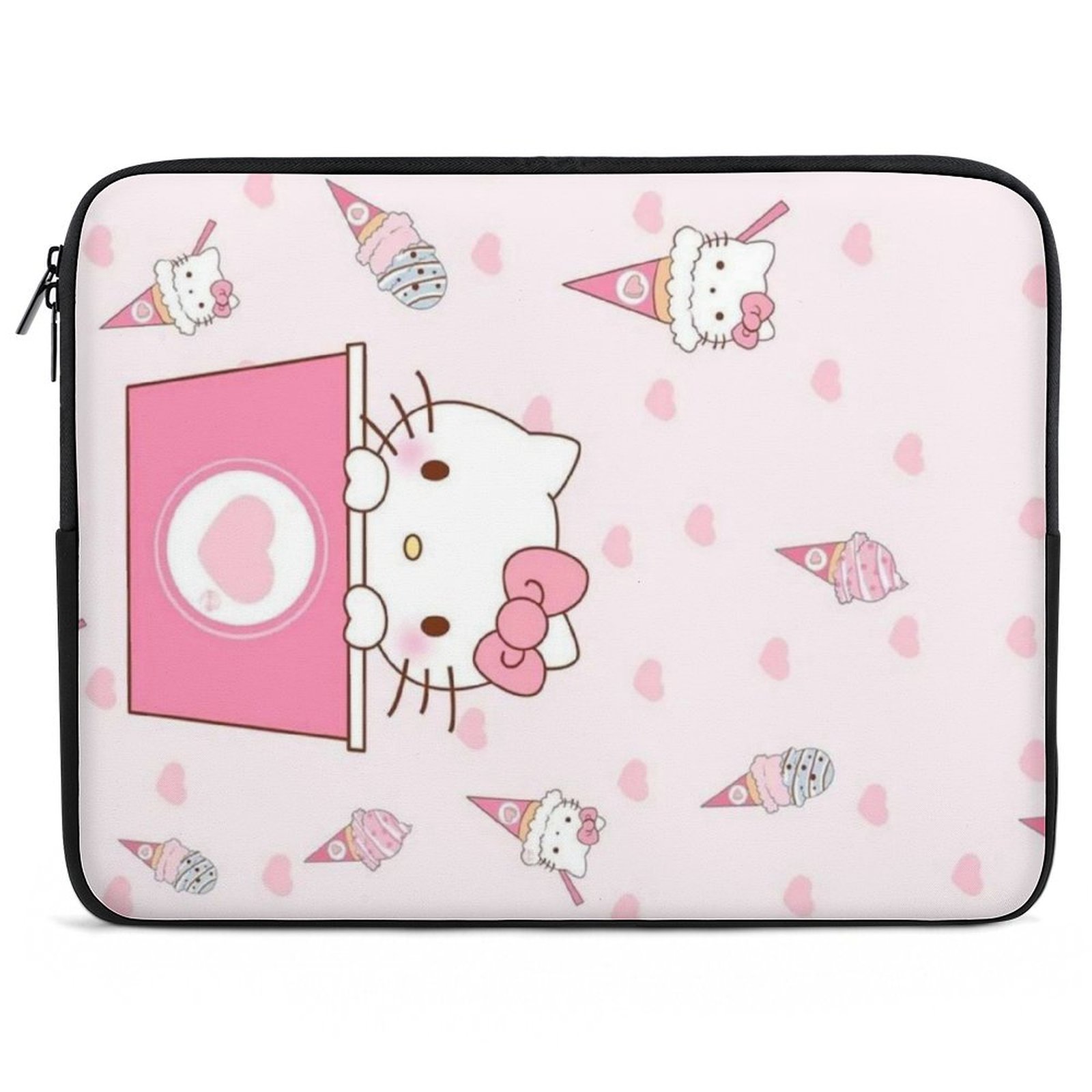 Hello Kitty Laptop Sleeve Lightweight Computer Cover Bag 10inch Durable ...
