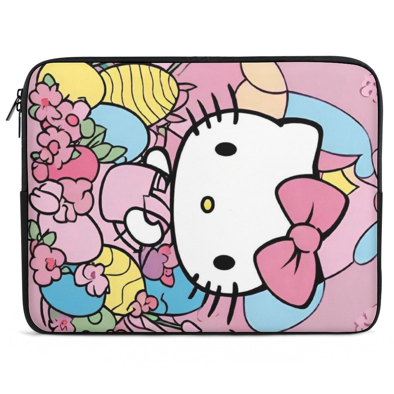 Hello Kitty Laptop Sleeve Lightweight Computer Cover Bag 12inch Durable ...