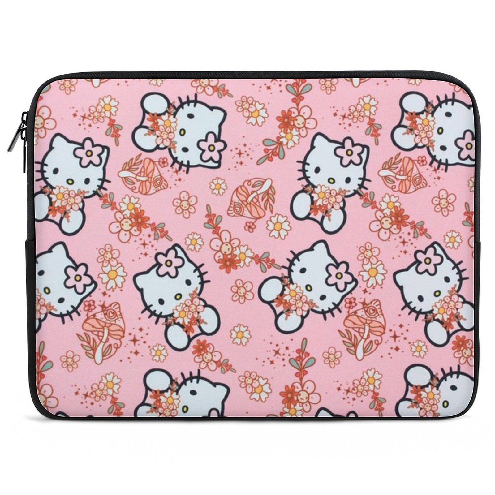 Hello Kitty Laptop Sleeve Lightweight Computer Cover Bag 13inch Durable ...