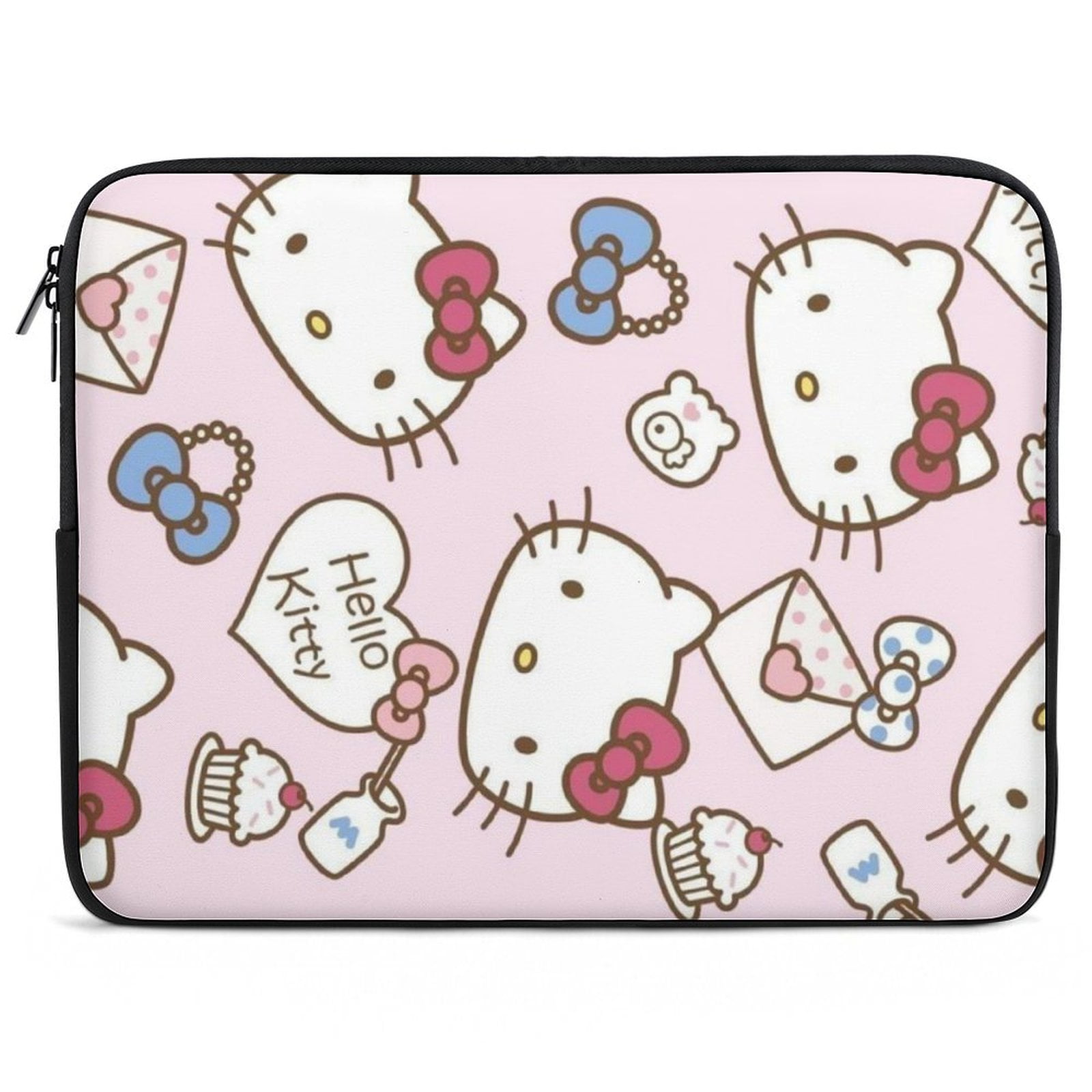 Hello Kitty Laptop Sleeve Lightweight Computer Cover Bag 15inch Durable ...