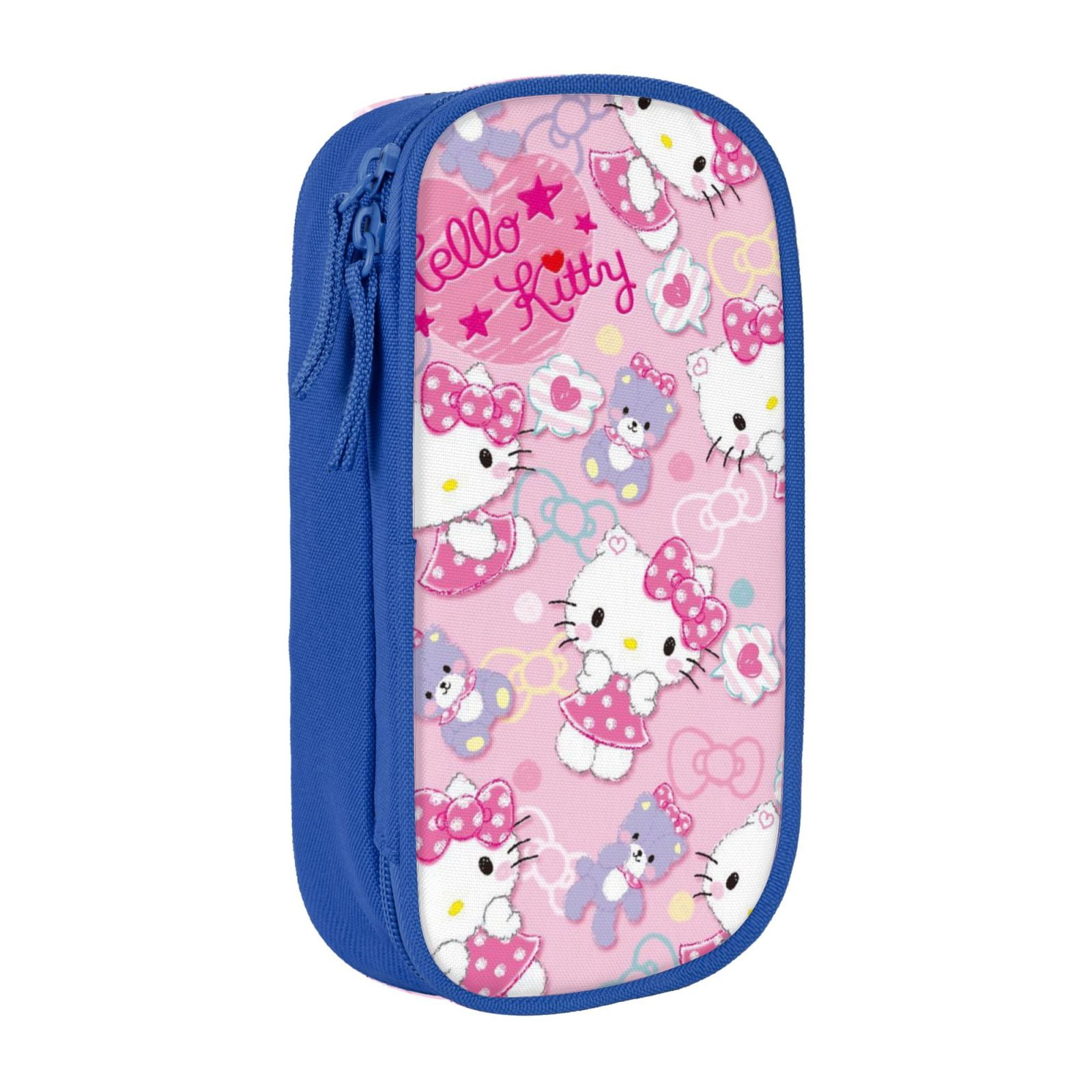 Hello Kitty Large Pencil Case, Durable Pencil Pouch with Big Capacity ...