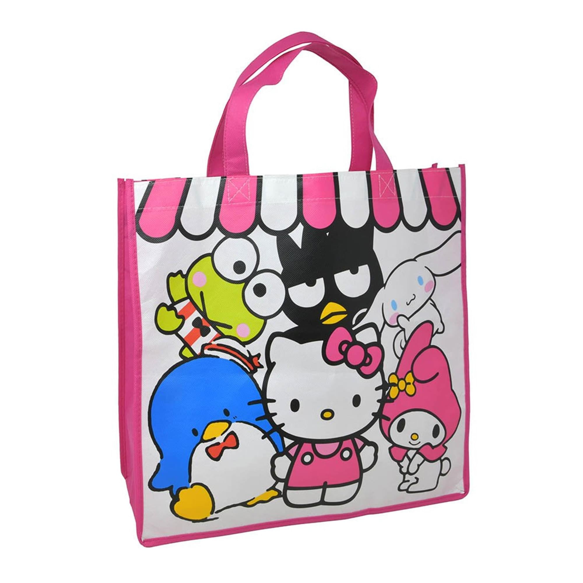 Hello Kitty Large Reusable Tote Bag 3PK - Walmart.com