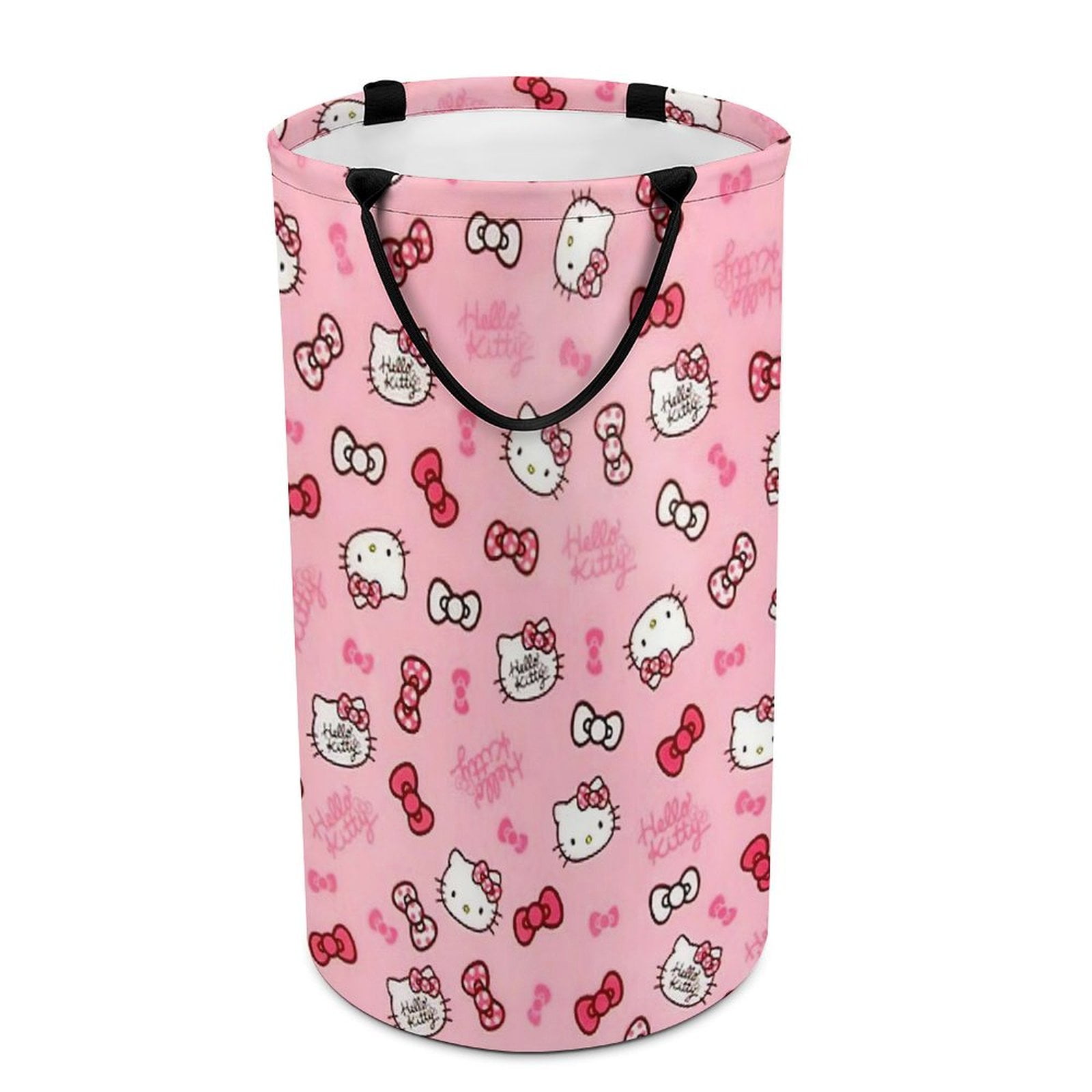 Hello Kitty Laundry Basket Hamper Holder Portable 86L Tall Collapsible ...