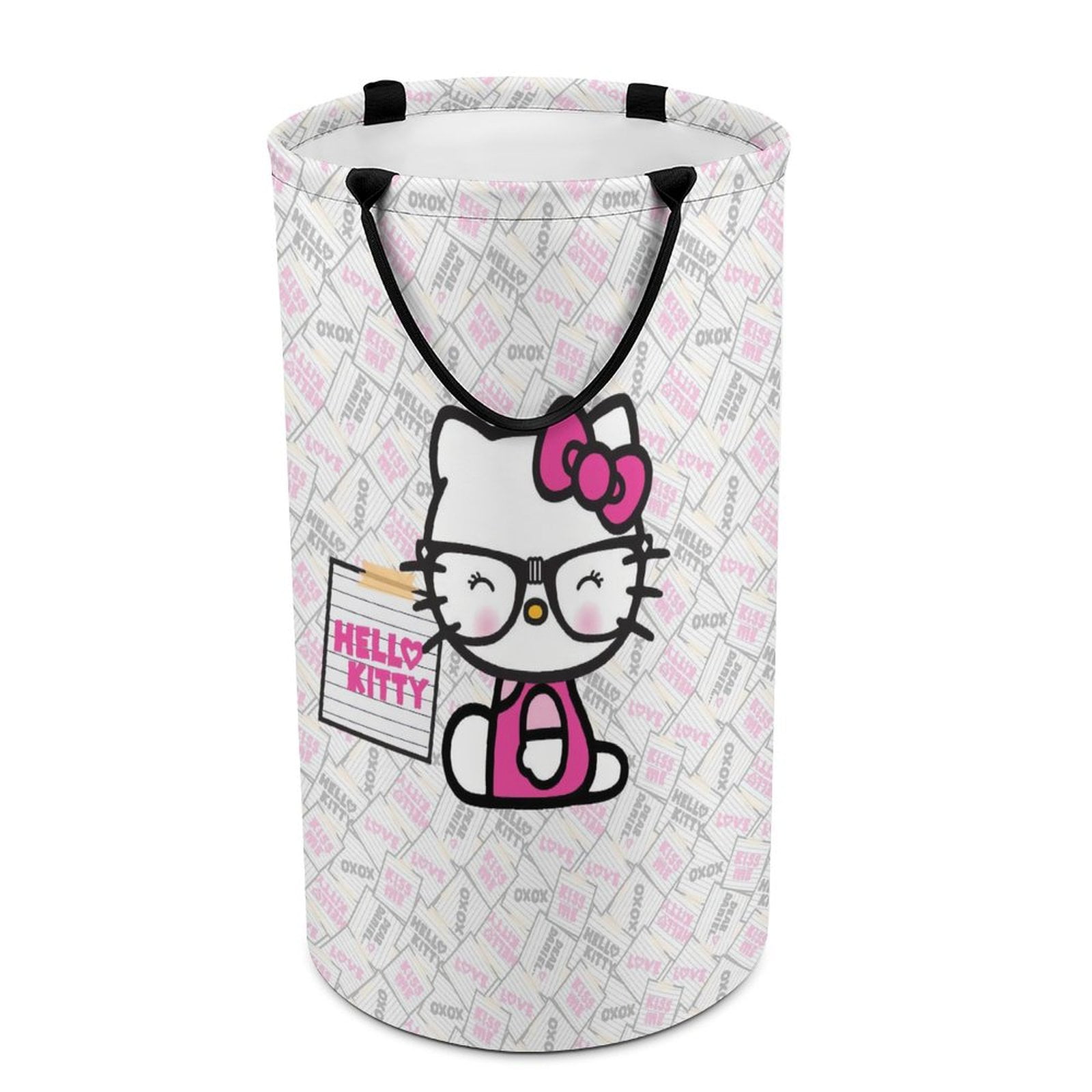 Hello Kitty Laundry Basket Hamper Holder Portable 86L Tall Collapsible ...