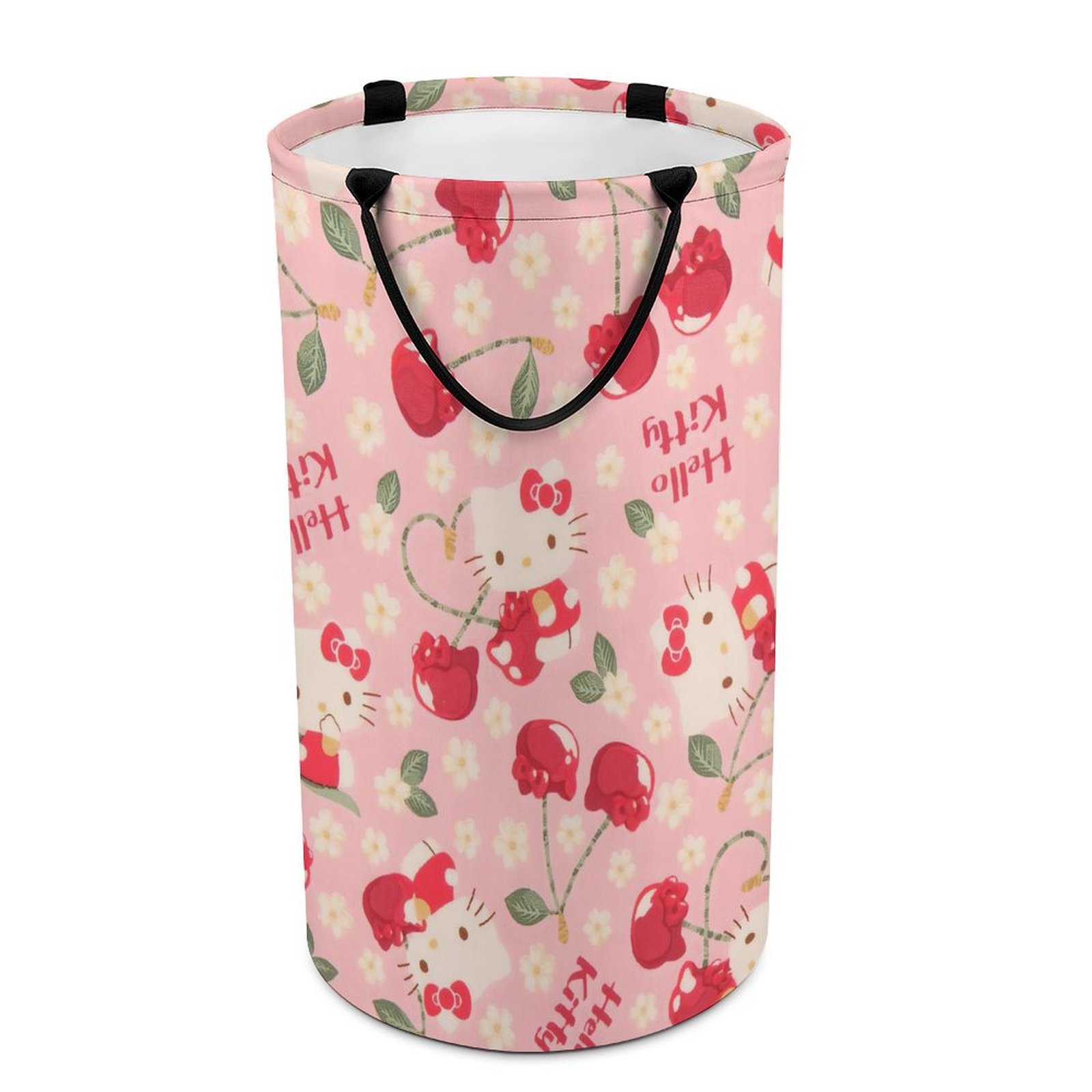Hello Kitty Laundry Basket Hamper Holder Portable 86L Tall Collapsible ...