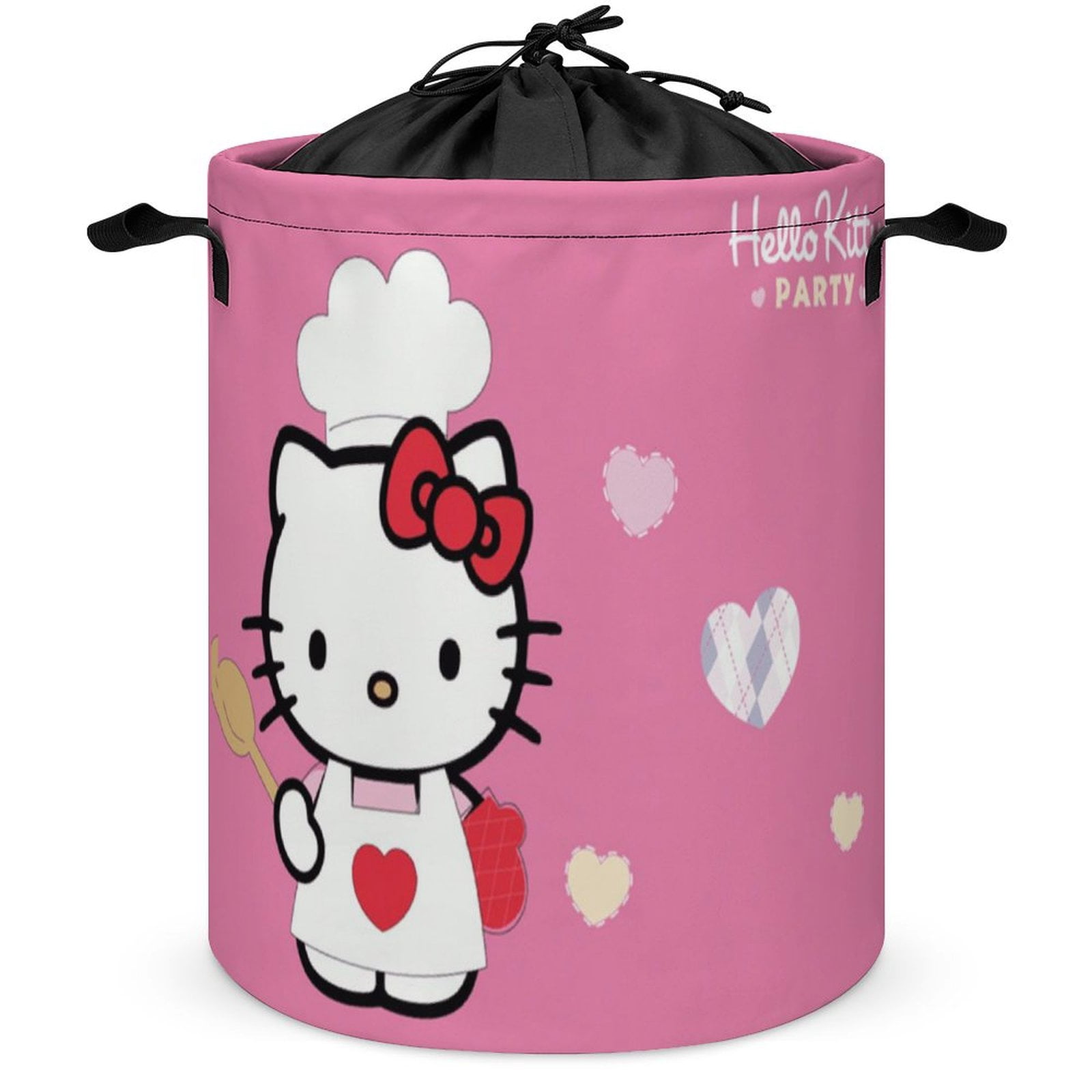 Hello Kitty Laundry Basket Organizer, Collapsible Laundry Hamper Fabric ...