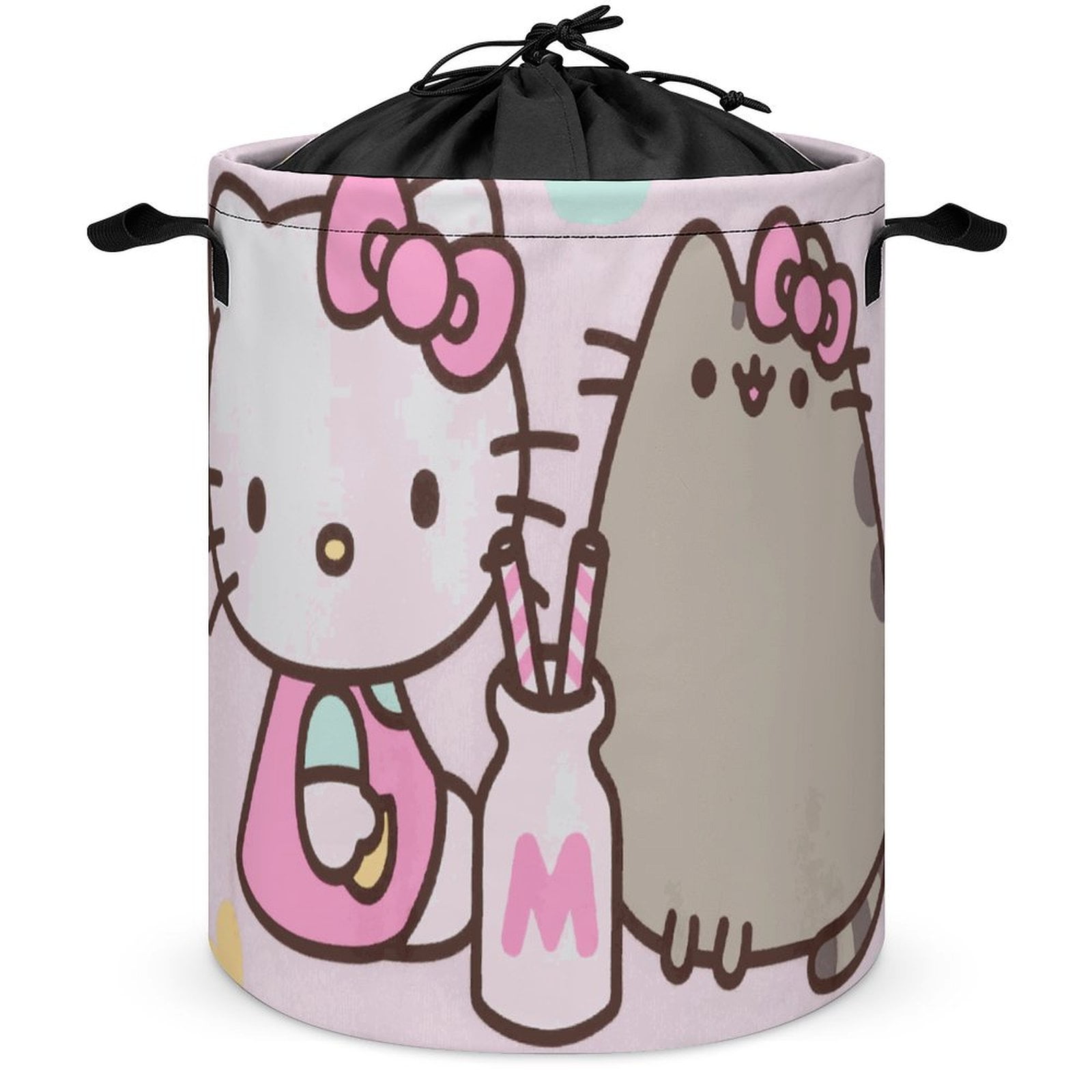 Hello Kitty Laundry Basket Organizer, Collapsible Laundry Hamper Fabric ...