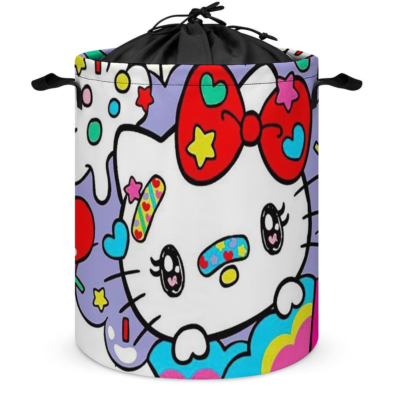 Hello Kitty Laundry Baskets with Handles Hello Kitty Merch Laundry ...