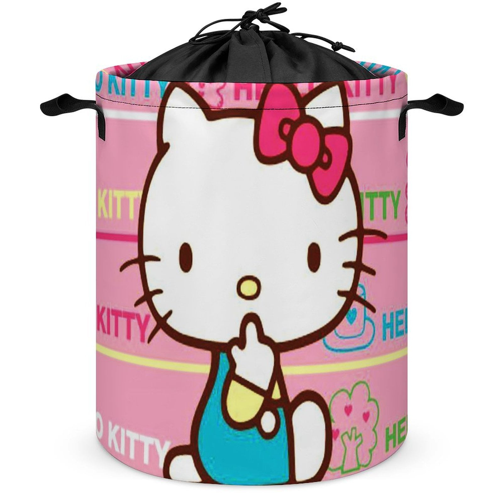Hello Kitty Laundry Baskets with Handles Hello Kitty Merch Laundry ...