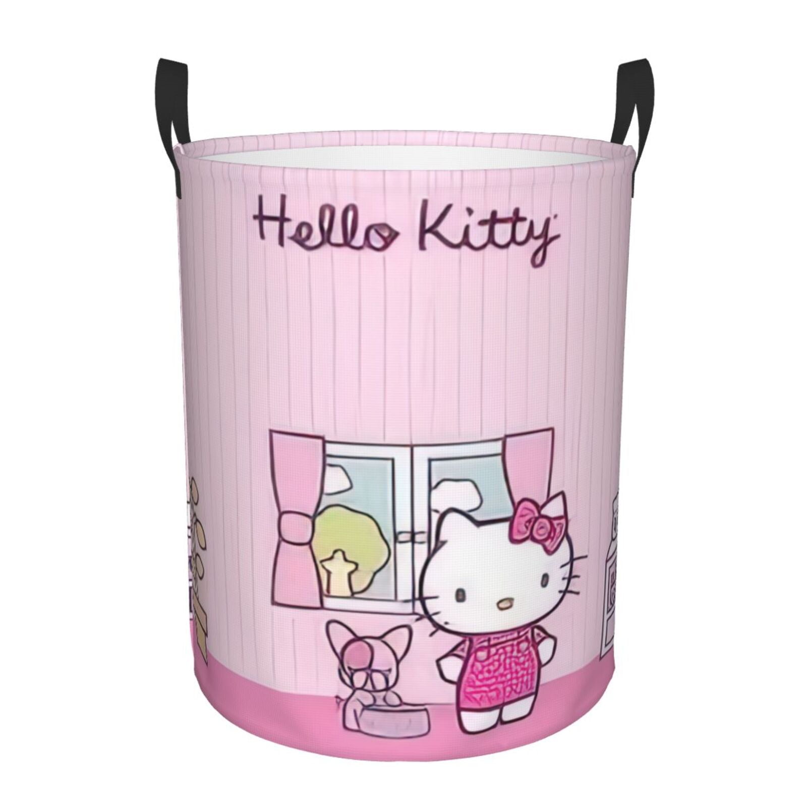 Hello Kitty Laundry Hamper, Dirty Clothes Hamper Storage Basket for ...