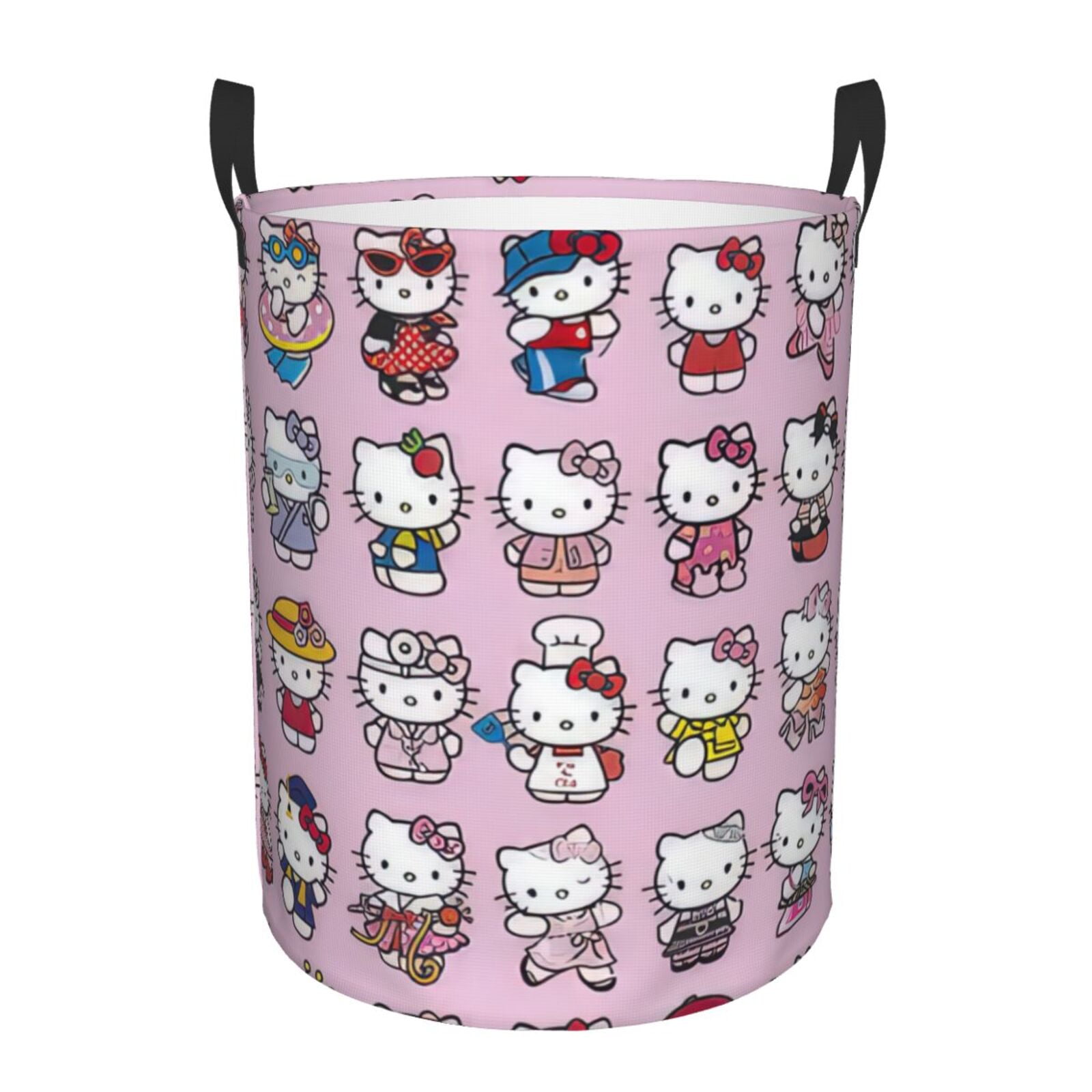 Hello Kitty Laundry Hamper, Dirty Clothes Hamper Storage Basket for ...
