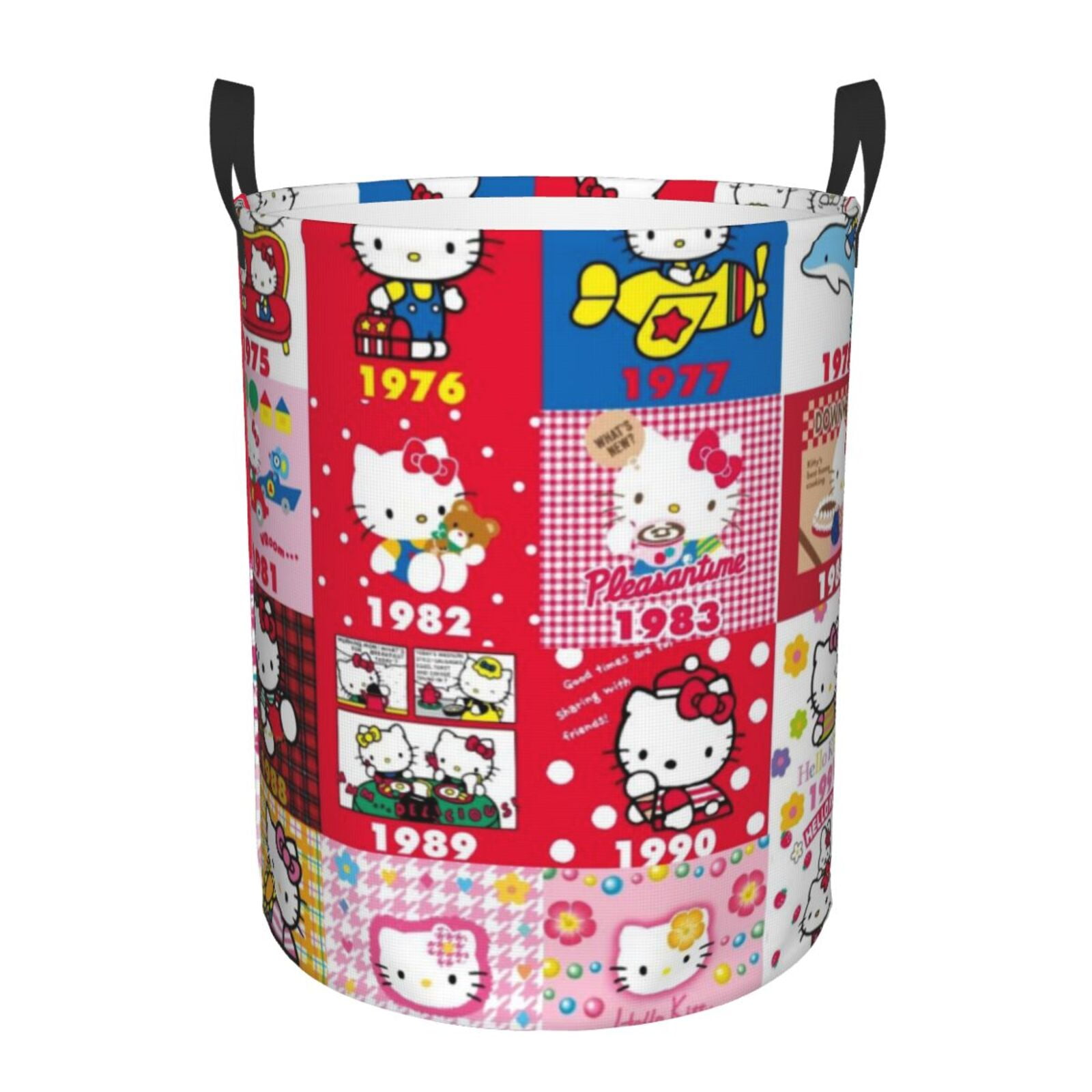 Hello Kitty Laundry Hamper, Dirty Clothes Hamper Storage Basket for ...