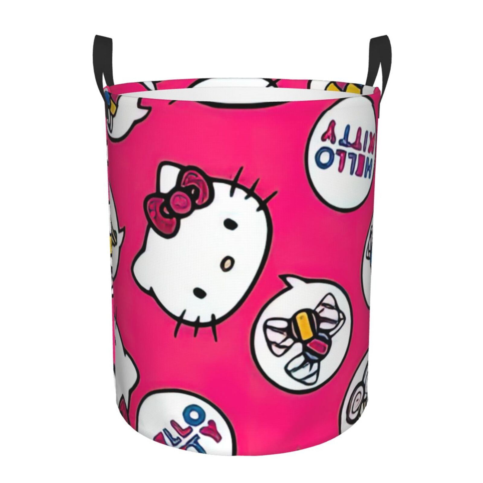 Hello Kitty Laundry Hamper, Dirty Clothes Hamper Storage Basket for ...