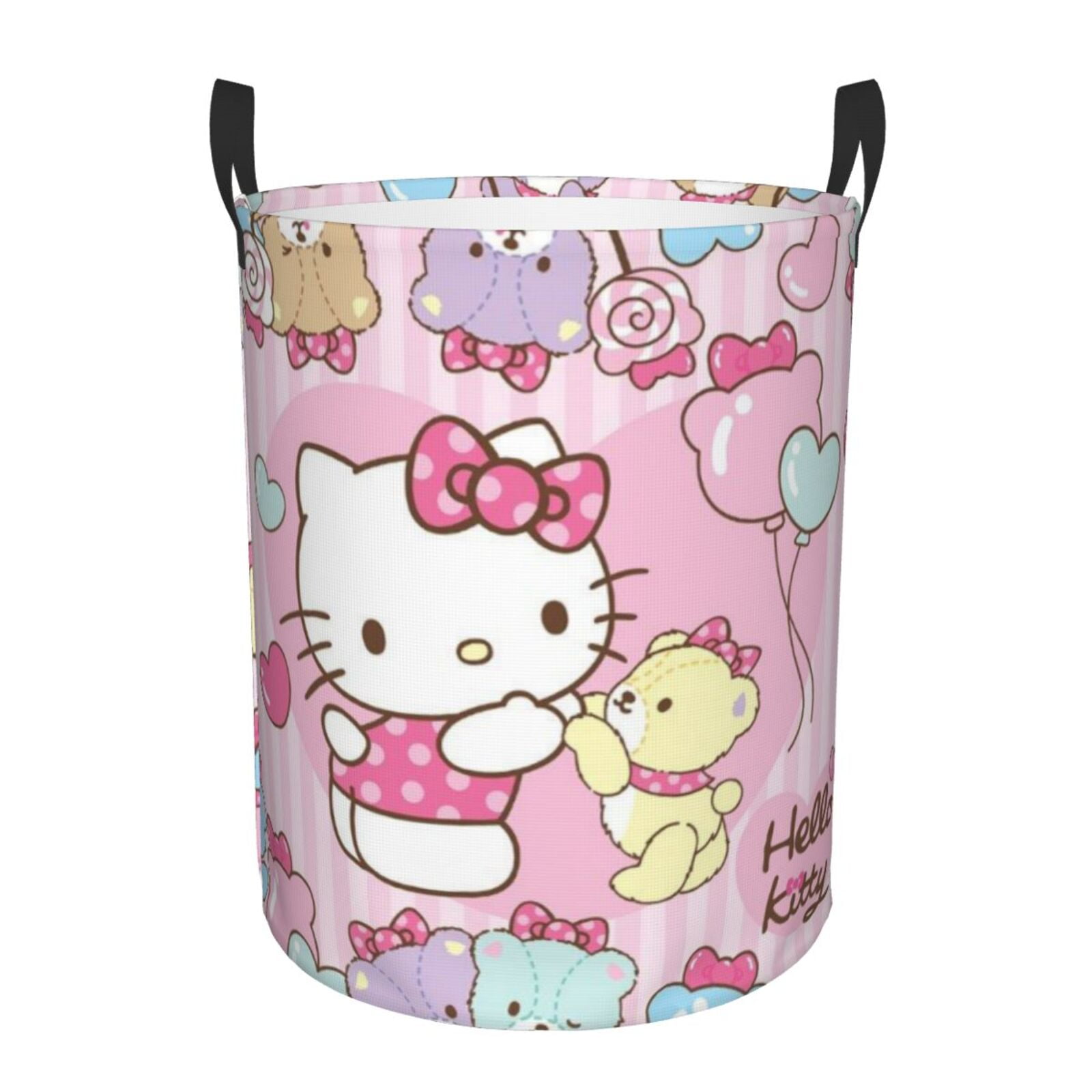 Hello Kitty Laundry Hamper, Dirty Clothes Hamper Storage Basket for ...