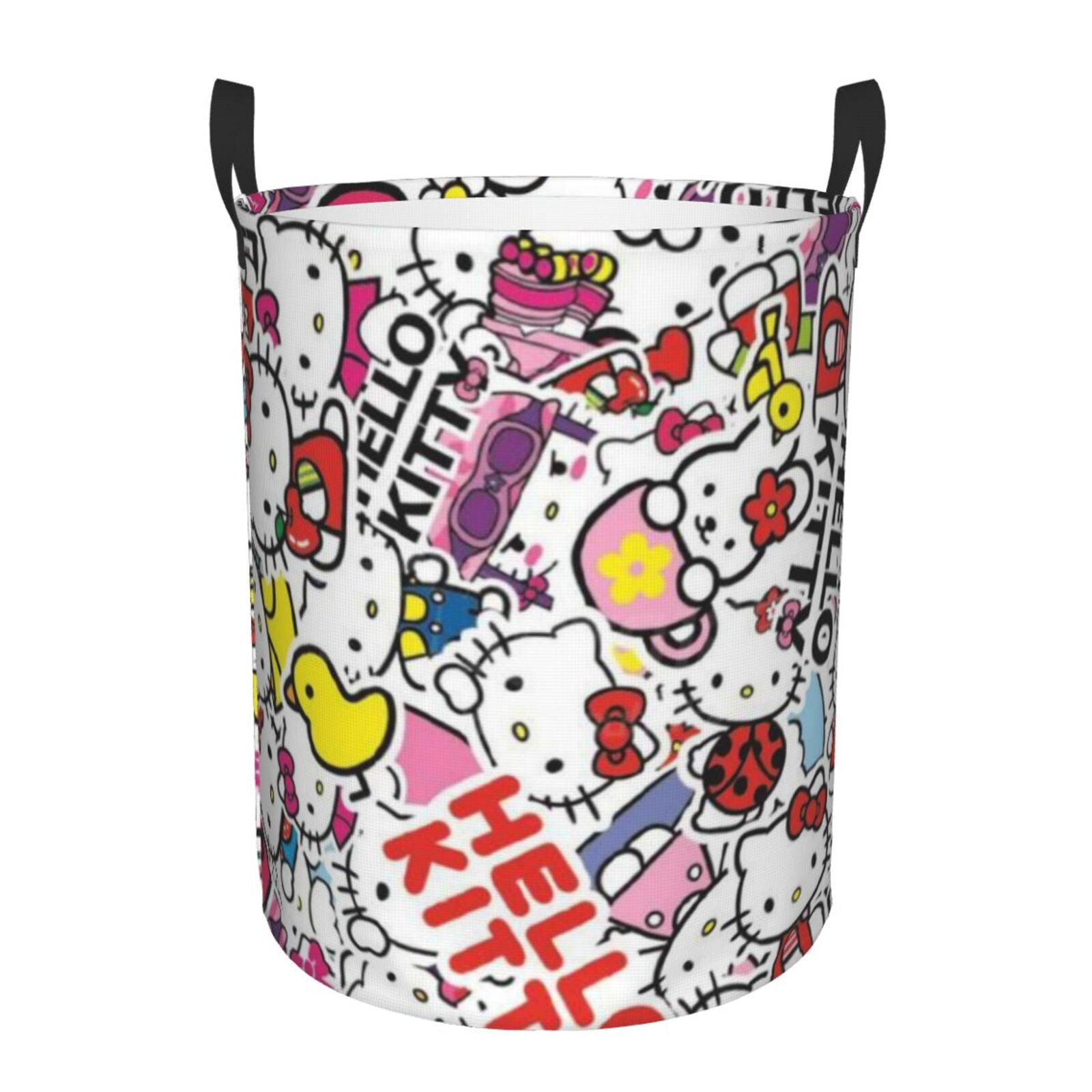 Hello Kitty Laundry Hamper, Dirty Clothes Hamper Storage Basket for ...