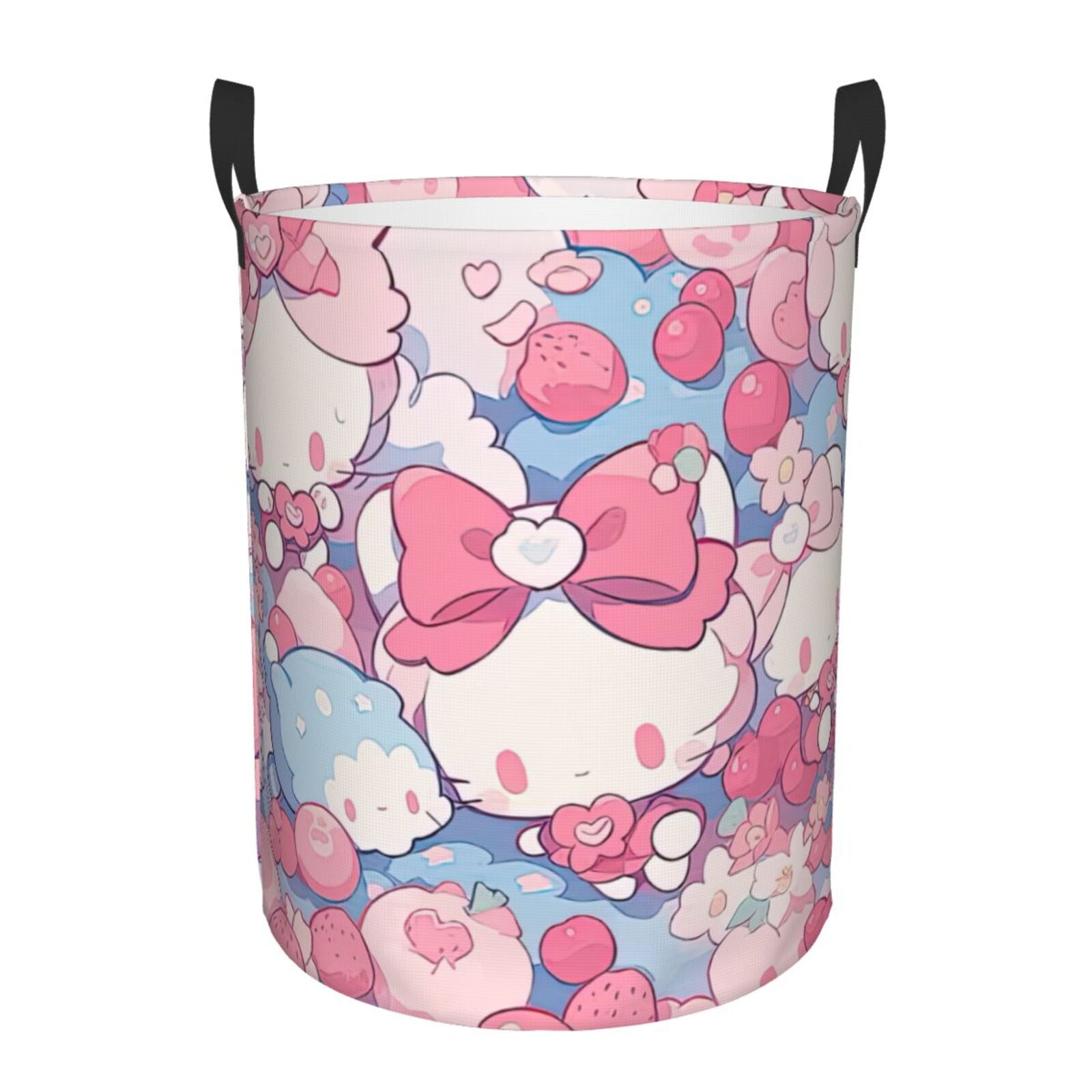 Hello Kitty Laundry Hamper, Dirty Clothes Hamper Storage Basket for ...