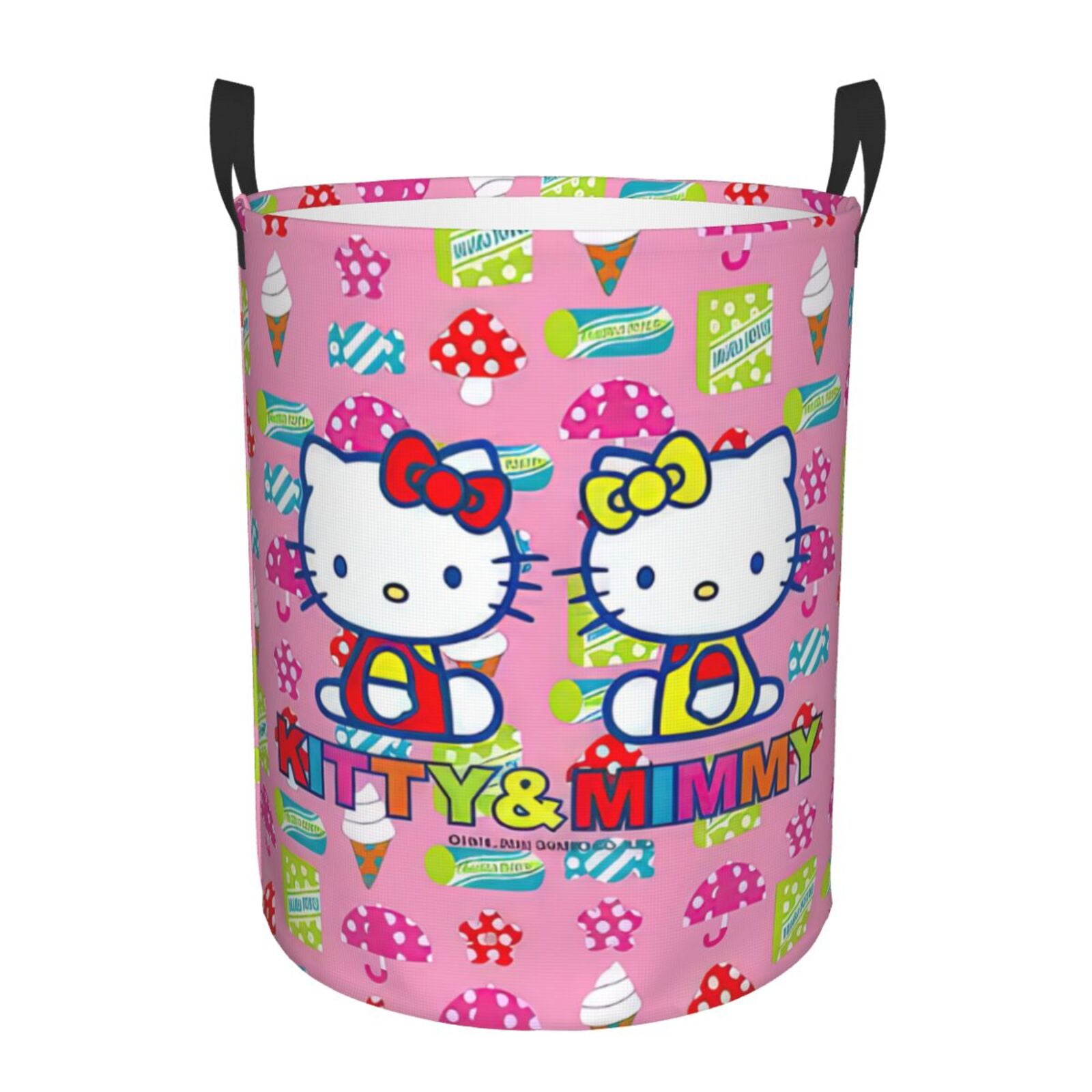 Hello Kitty Laundry Hamper, Dirty Clothes Hamper Storage Basket for ...
