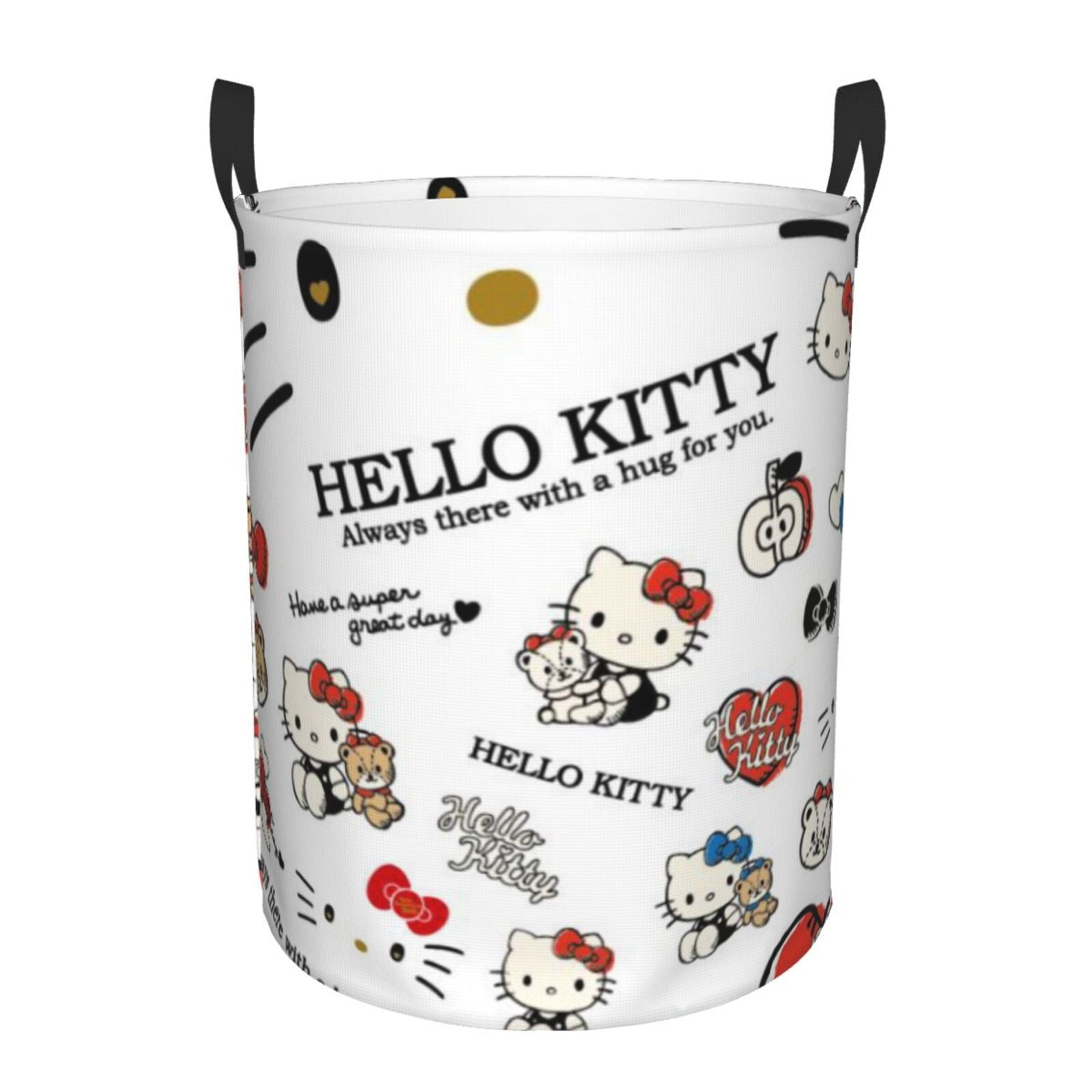 Hello Kitty Laundry Hamper, Dirty Clothes Hamper Storage Basket for ...