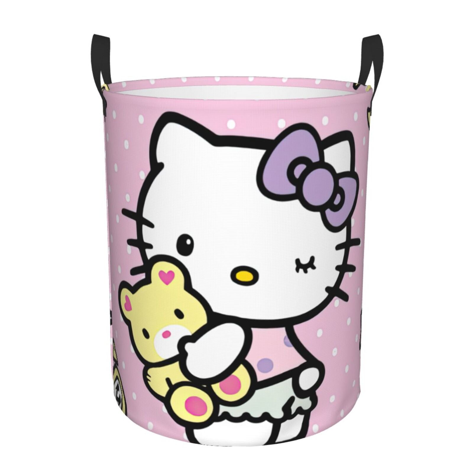 Hello Kitty Laundry Hamper, Dirty Clothes Hamper Storage Basket for ...