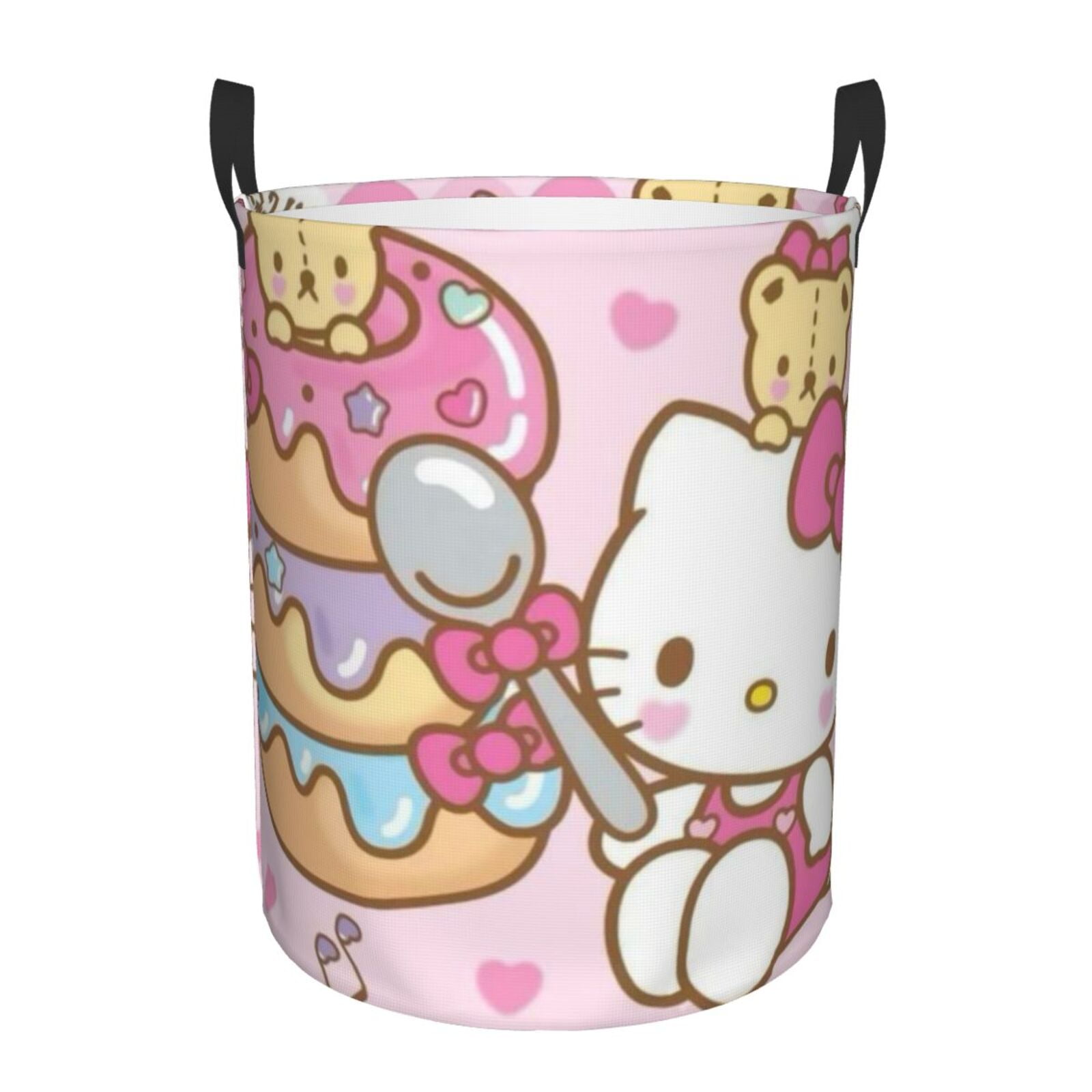 Hello Kitty Laundry Hamper, Dirty Clothes Hamper Storage Basket for ...