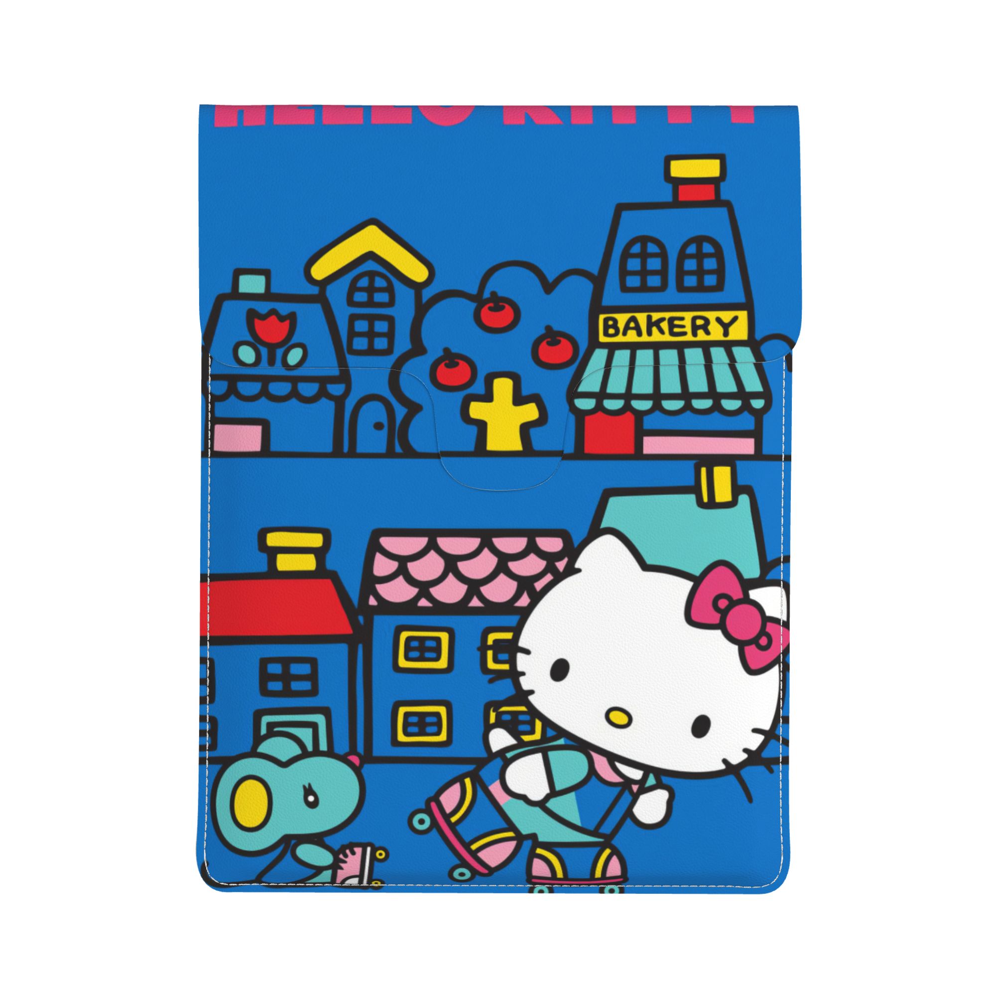 Hello Kitty Leather Laptop Sleeve Slim Protective Case Waterproof Cover ...