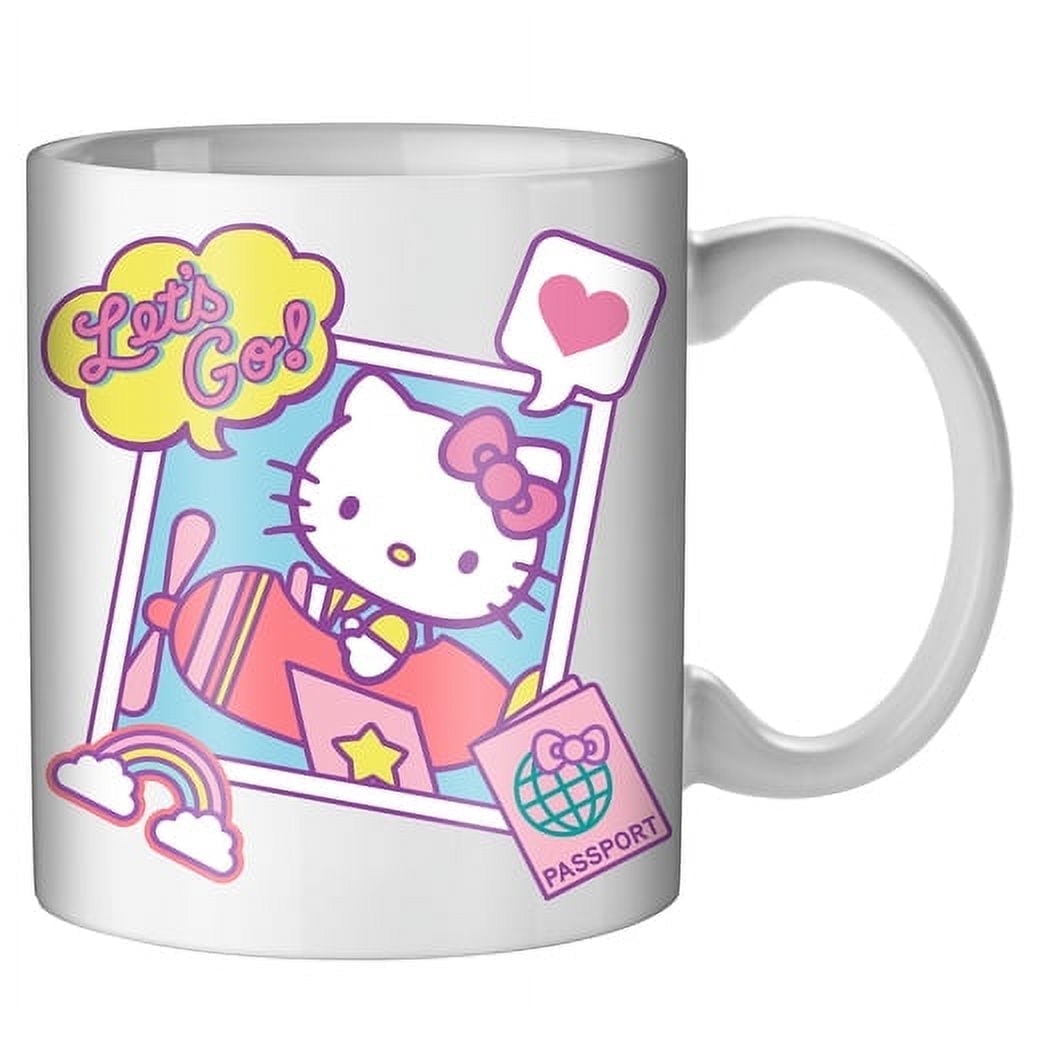 Hello Kitty Ceramic Mug 20oz - Walmart.com