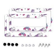 Sanrio Hello Kitty 815381 Character License Plate Frame - Car Accessory ...