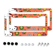 Sanrio Hello Kitty 815381 Character License Plate Frame - Car Accessory ...