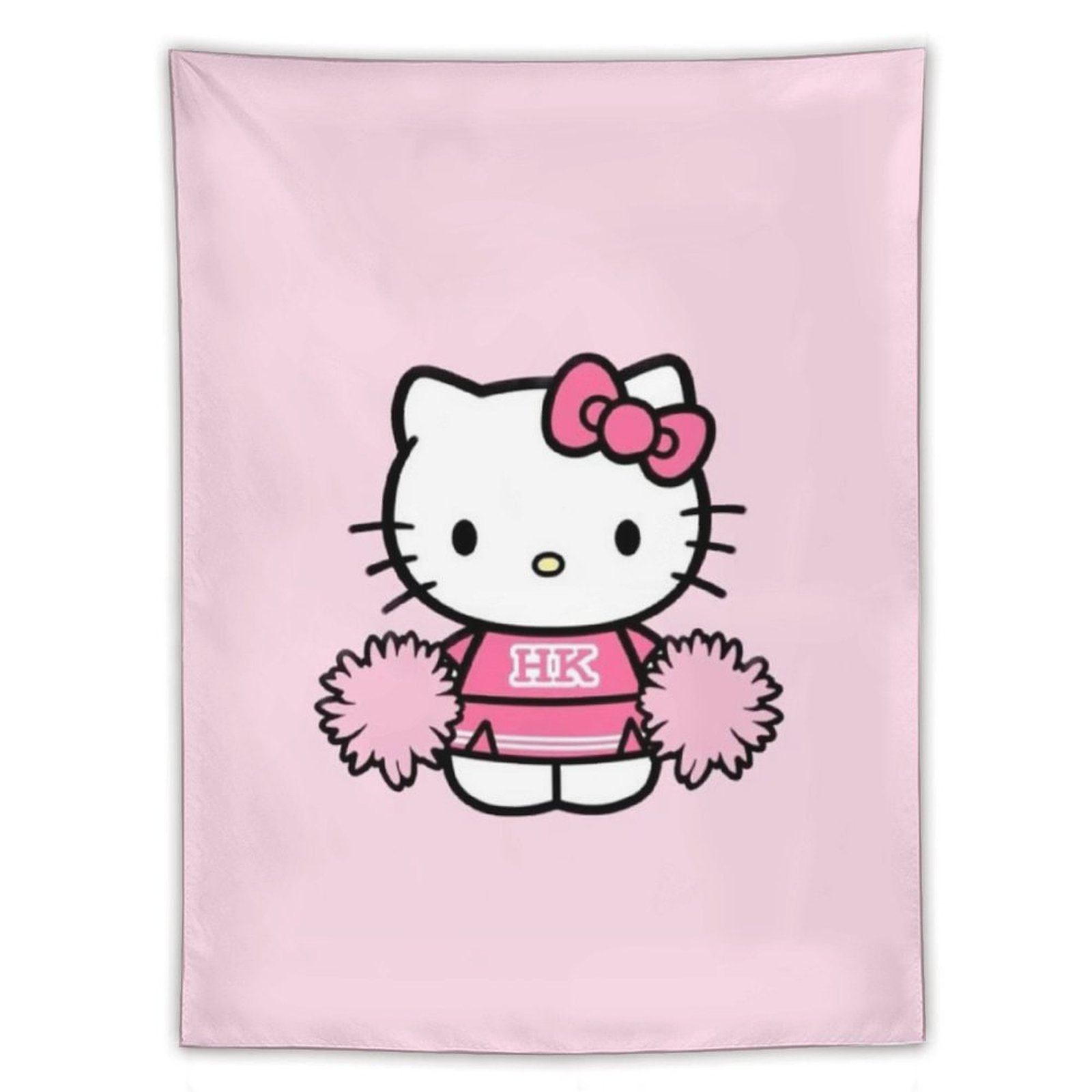 Hello Kitty Lock Edge Tapestry Room Decoration Cute For Girls - Walmart.com